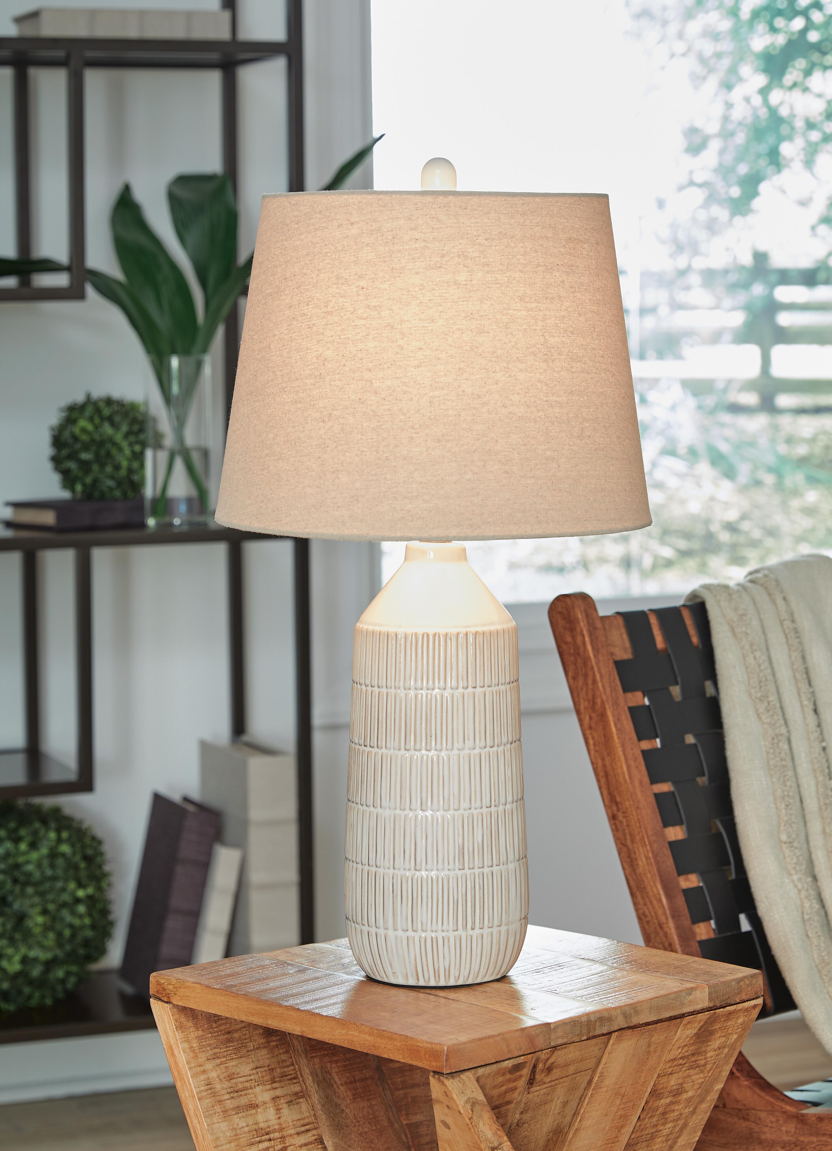 Click here for Willport Table Lamp (Set of 2)  Off White prices