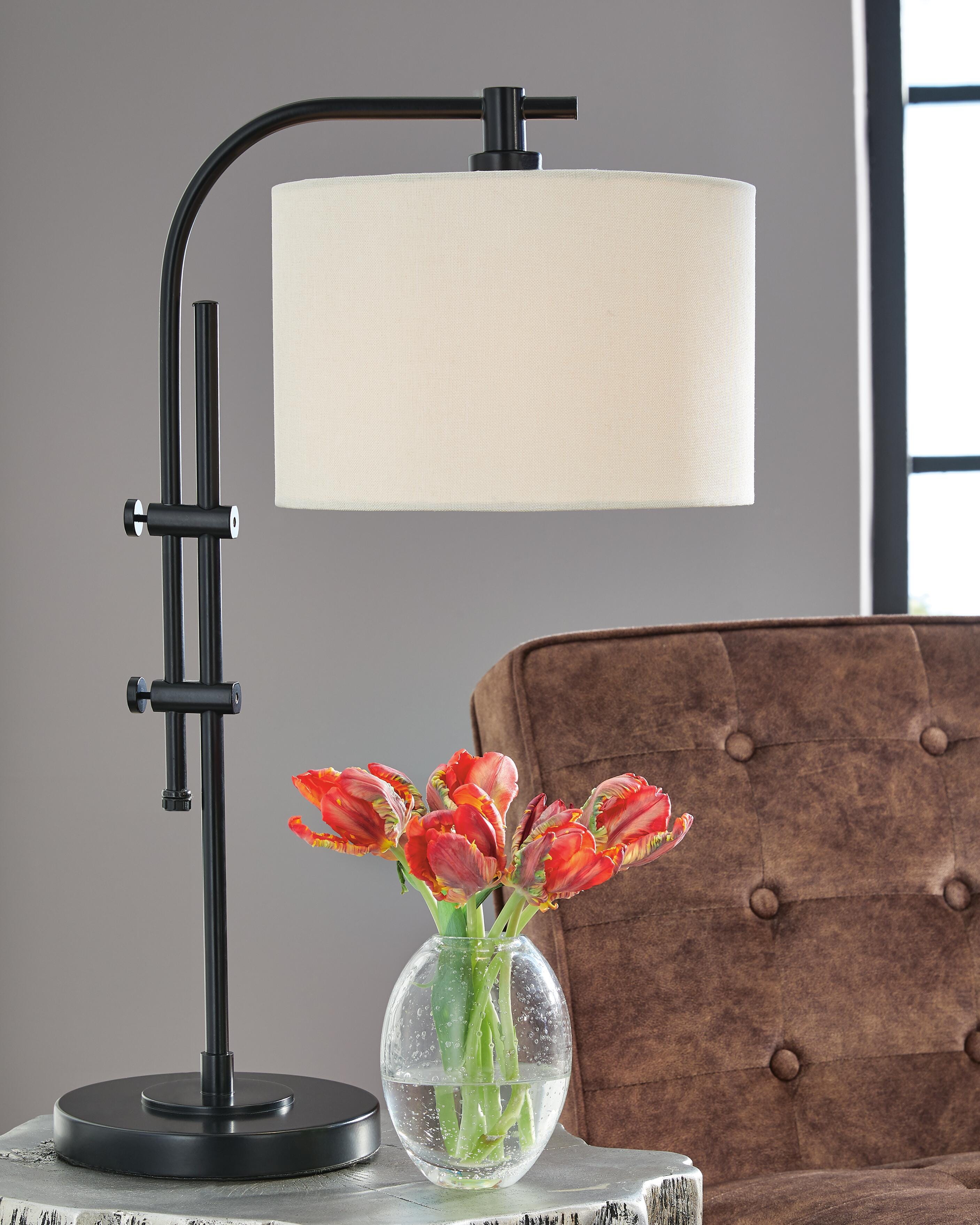 Click here for Baronvale Accent Lamp  Black prices
