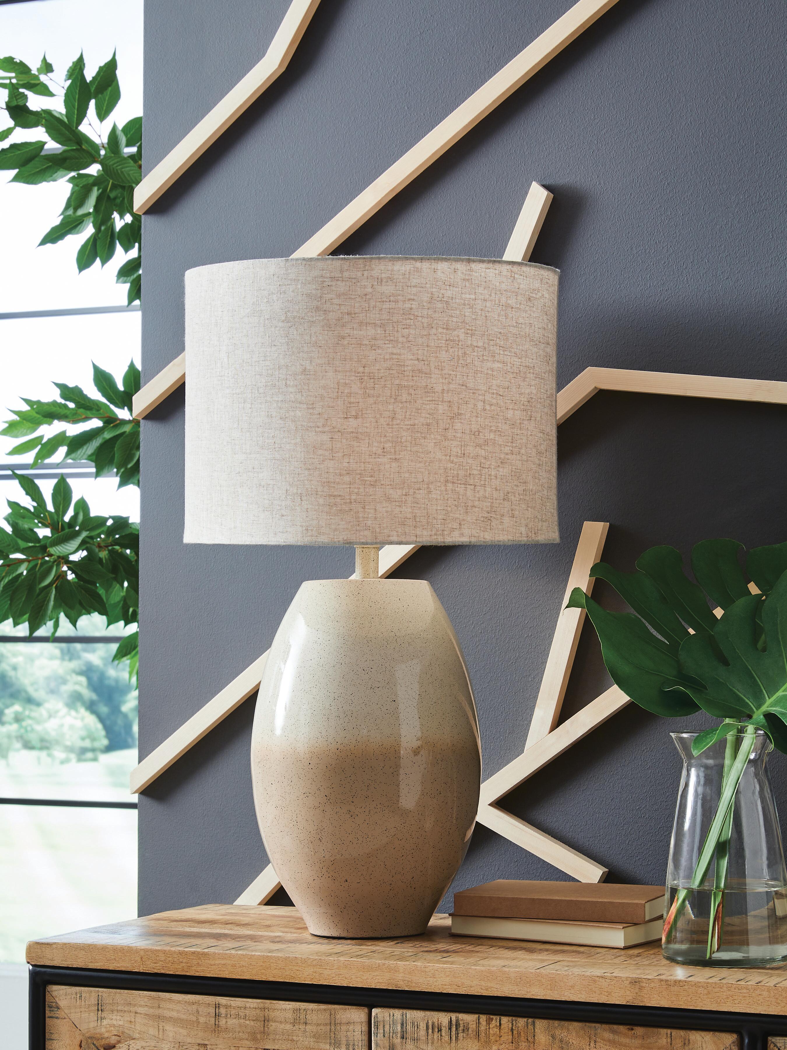 Click here for Linas Table Lamp  Cream/Beige prices