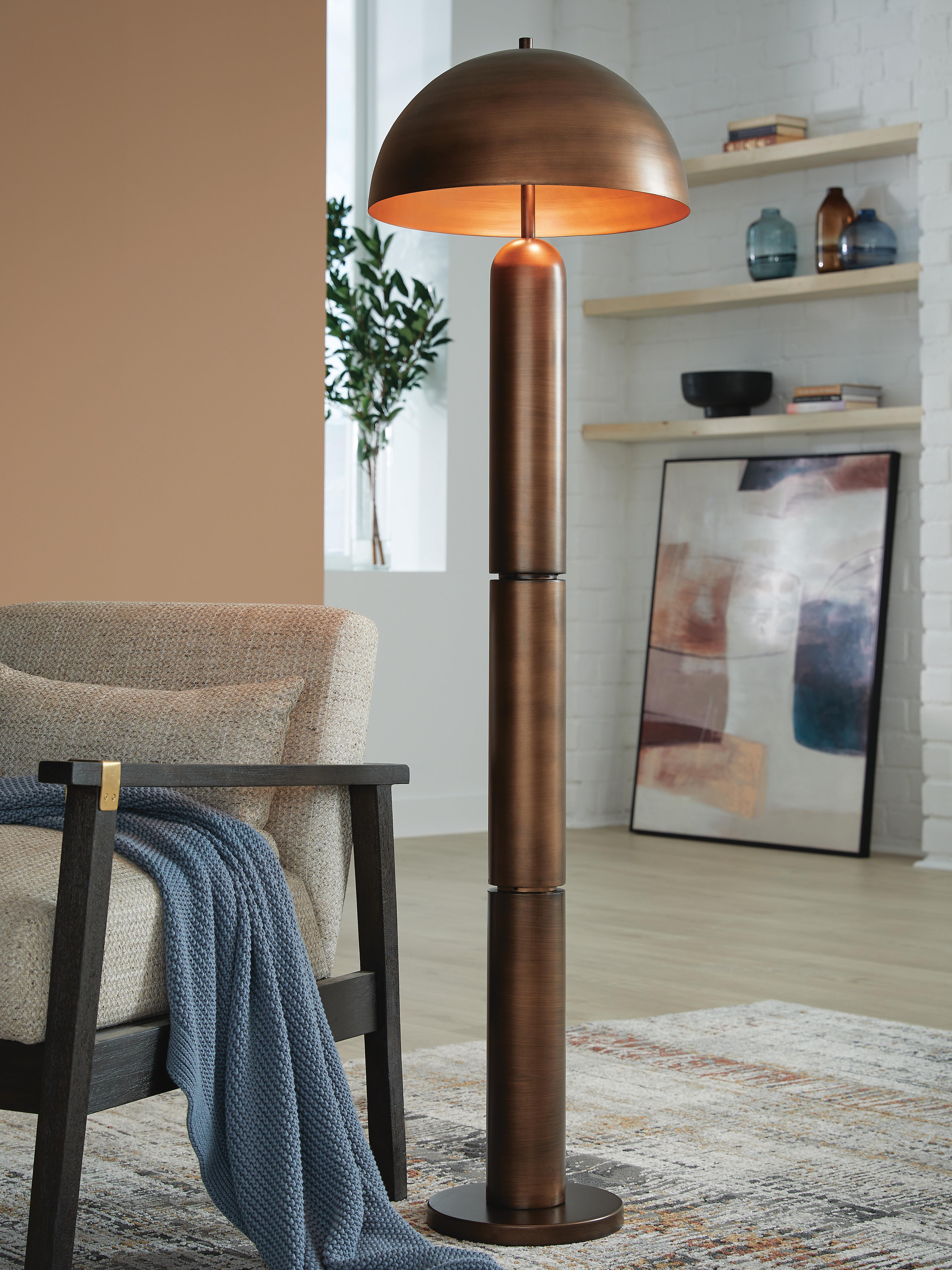 Click here for Wendfield Floor Lamp  Antique Copper Finish prices