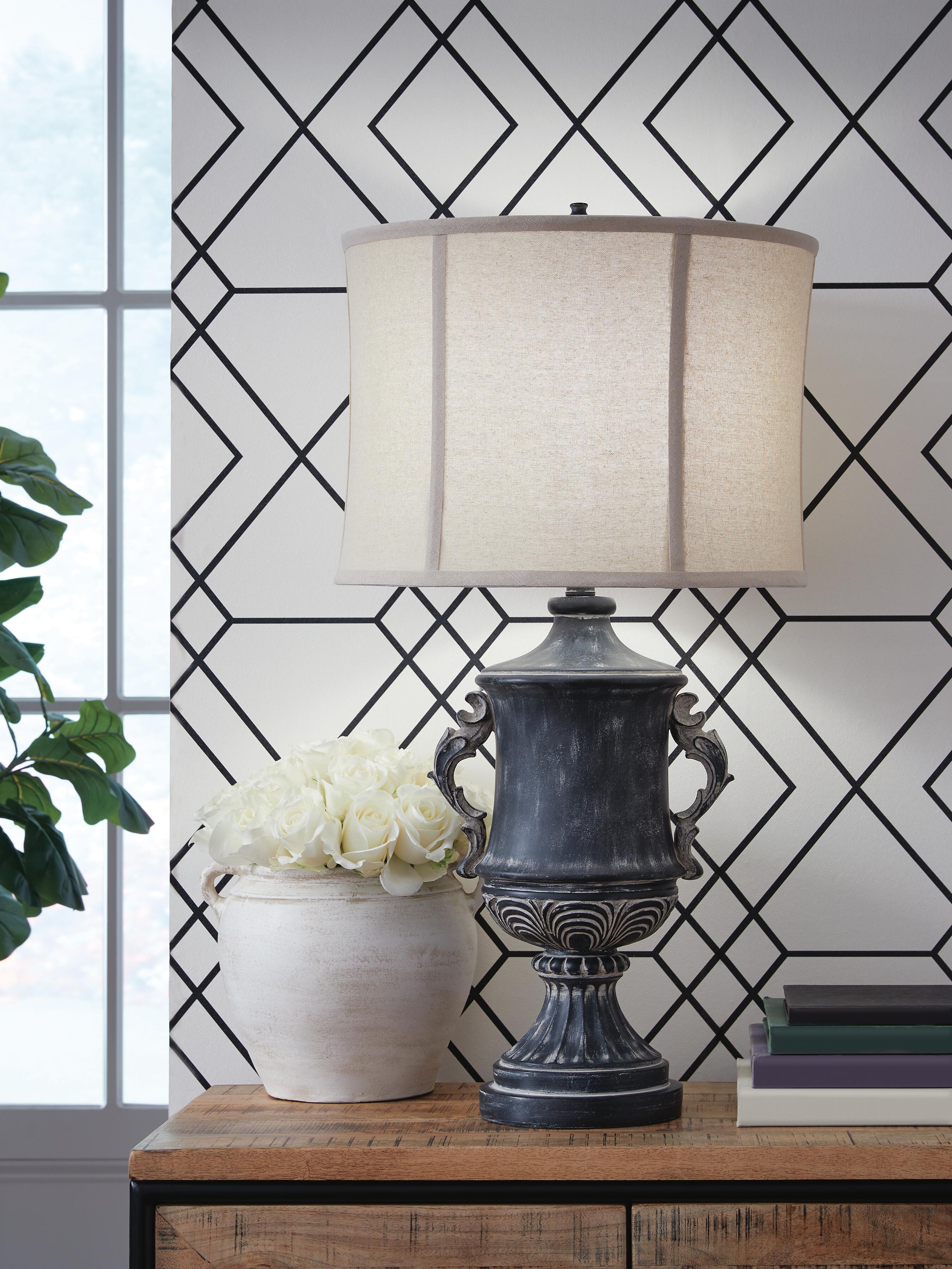 Click here for Morvanford Table Lamp  Antique Black prices