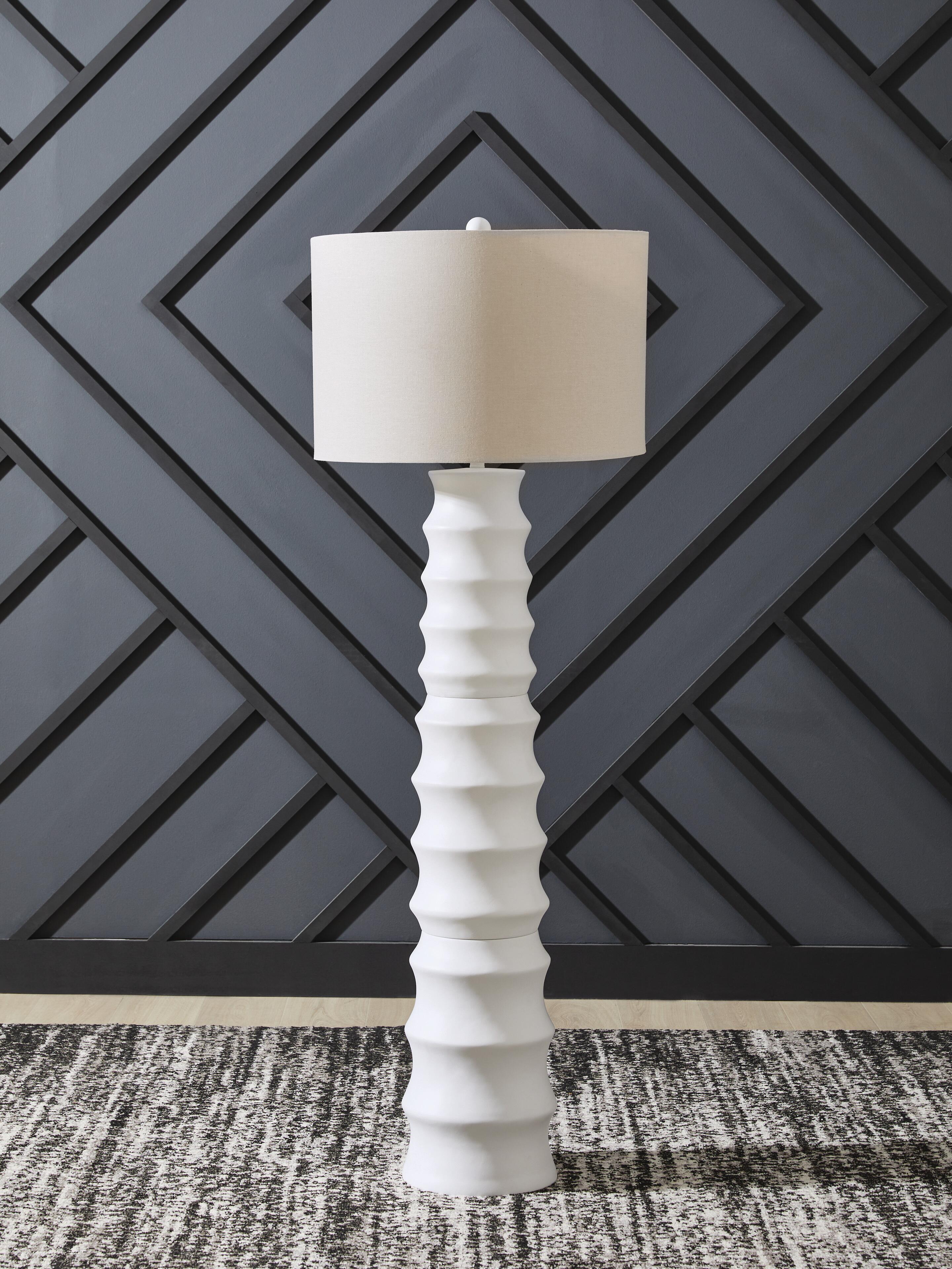 Click here for Veraleigh Floor Lamp  White prices