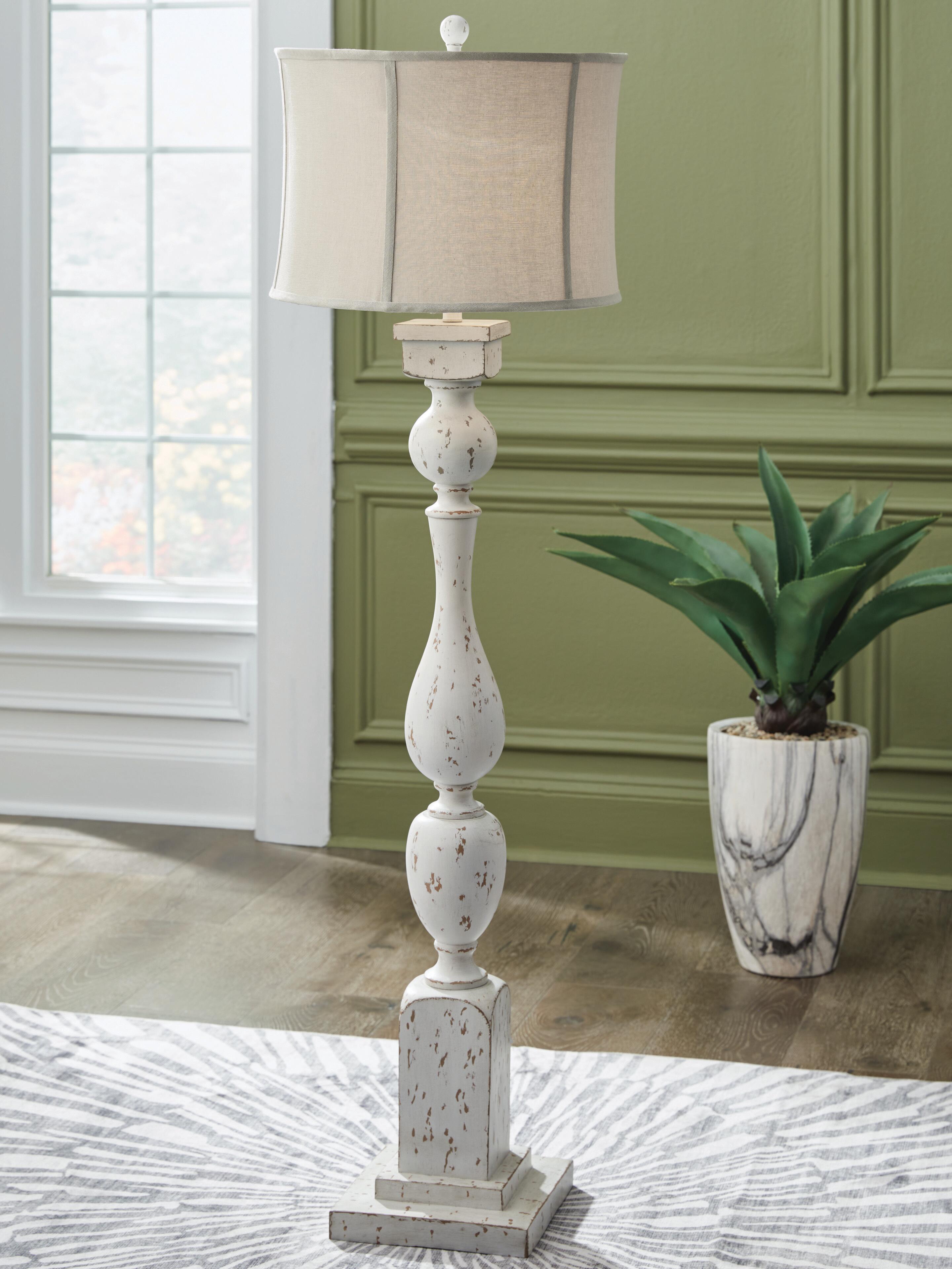 Click here for Madsbrook Floor Lamp  Antique White prices