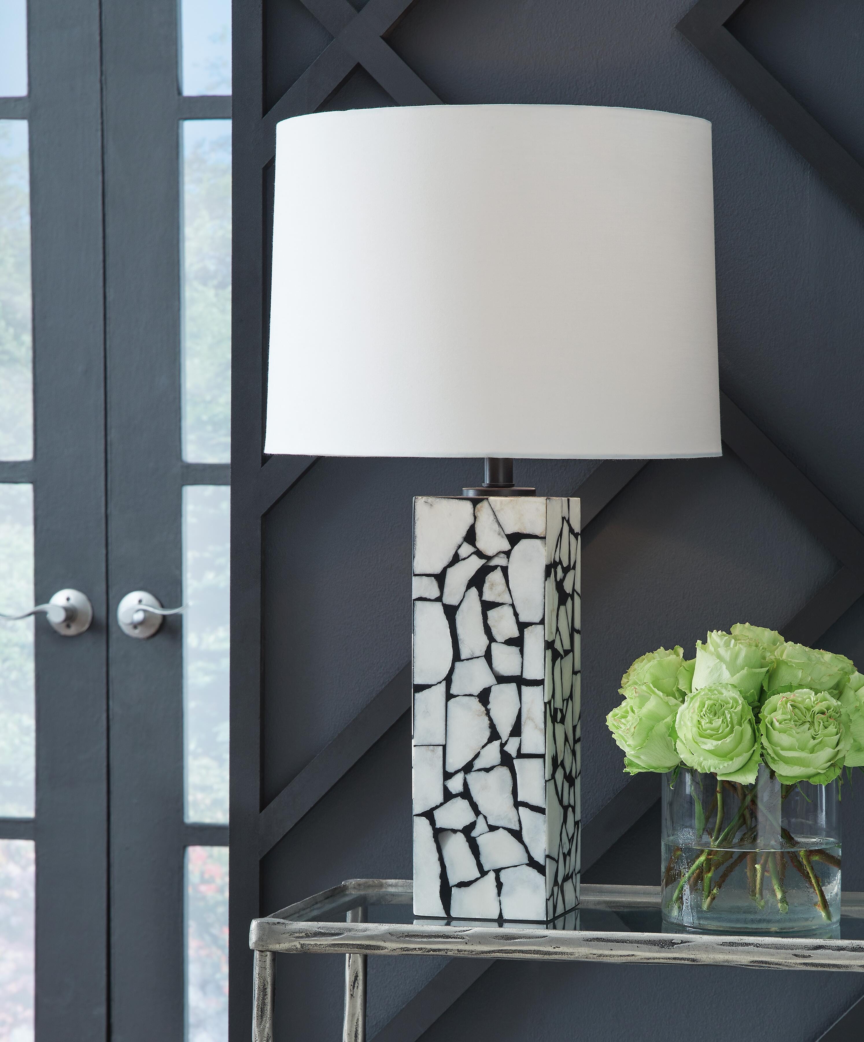 Click here for Macaria Table Lamp  White/Black prices