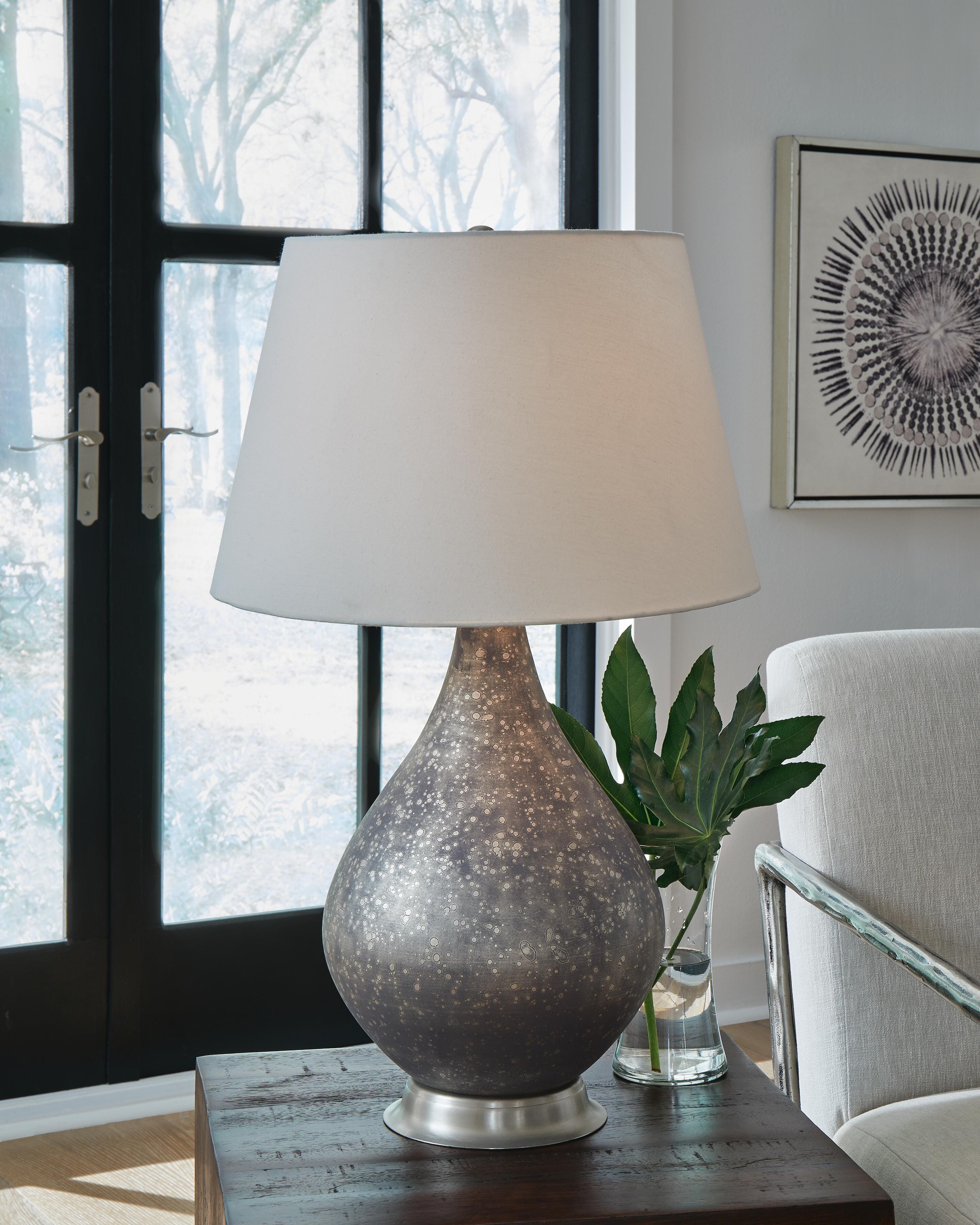 Click here for Bluacy Table Lamp  Antique Gray prices