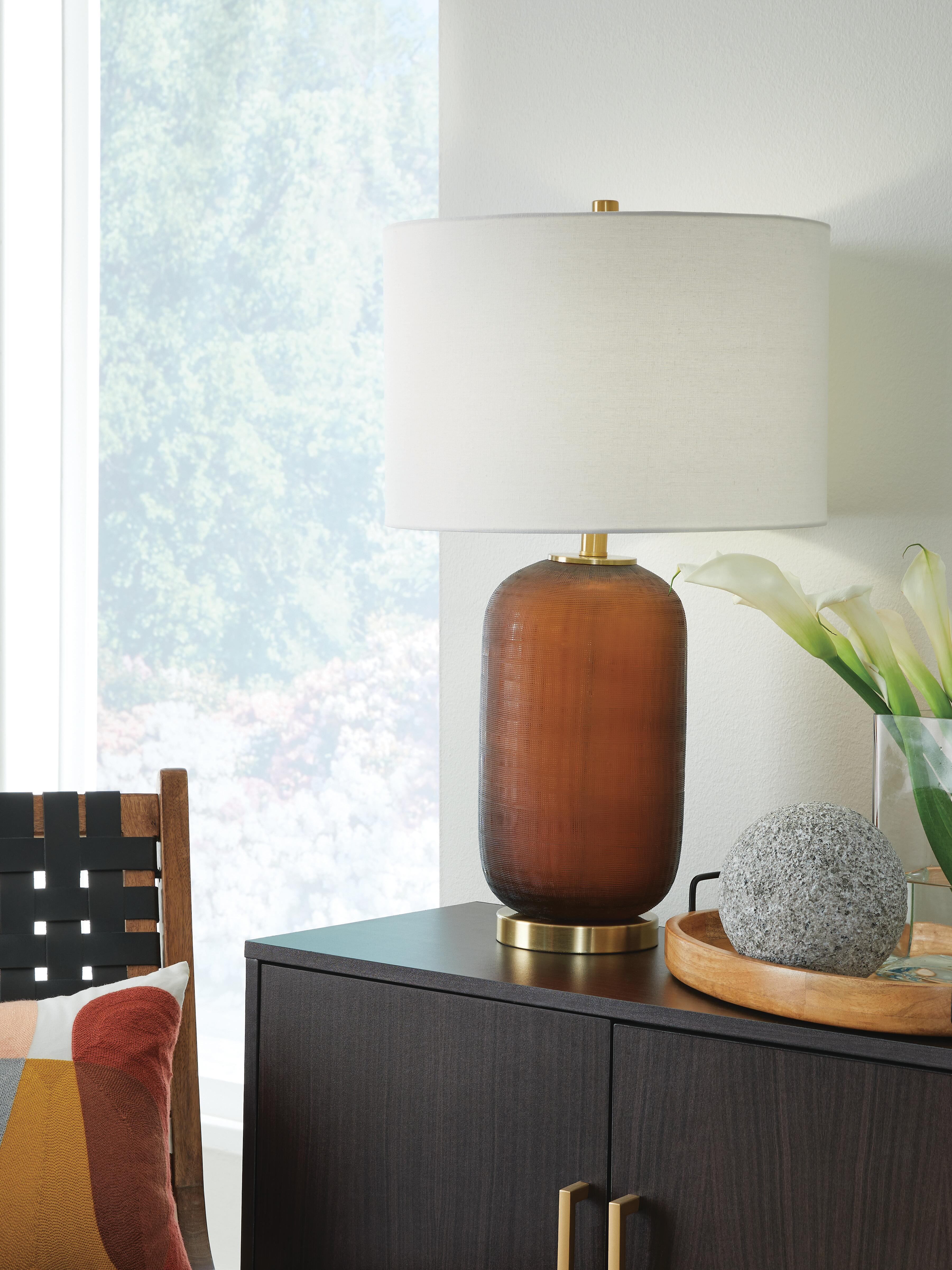 Click here for Farberman Table Lamp  Amber prices