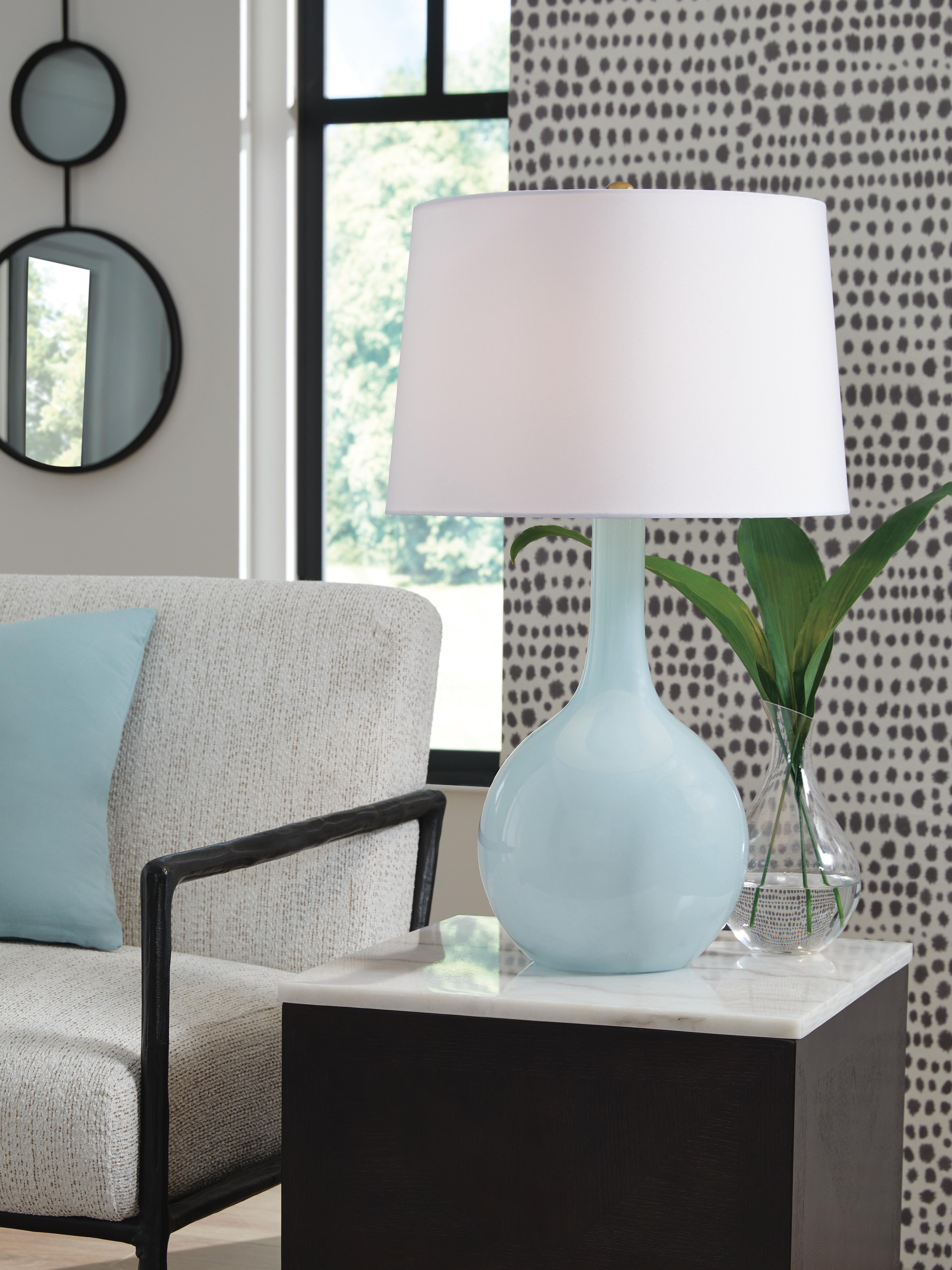 Click here for Rylanton Table Lamp  Aqua prices