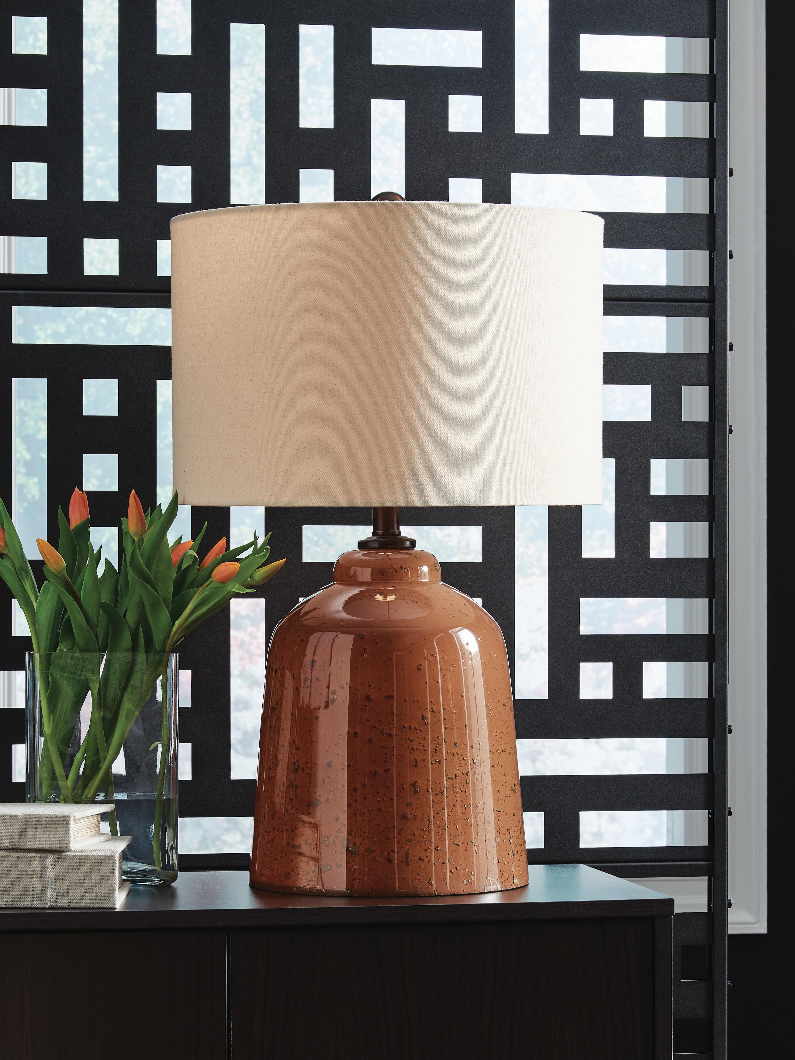 Click here for Aaleahya Table Lamp  Rust prices
