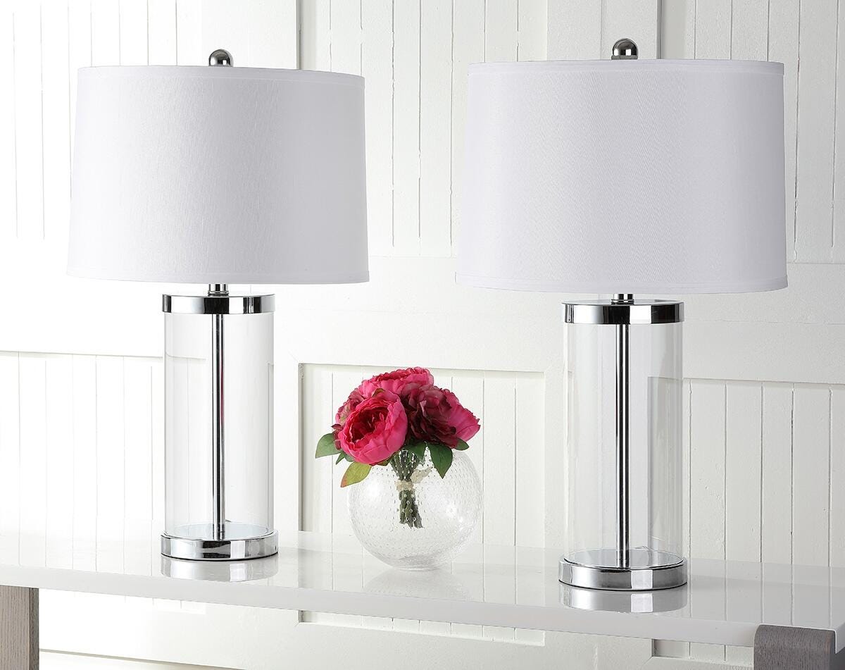 Click here for Safavieh Cylinder Table Lamp (Set of 2)  Transpare... prices