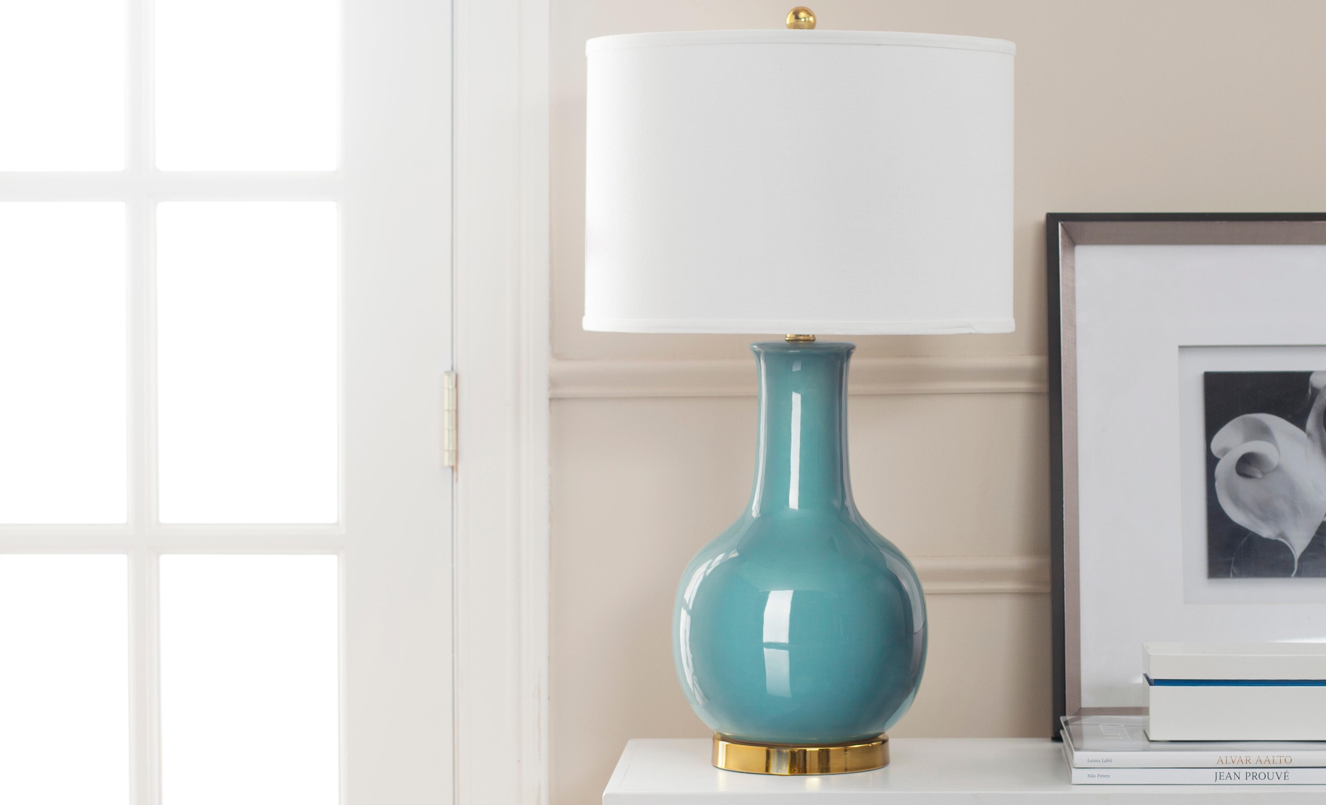 Click here for Safavieh Paris Table Lamp  Teal prices