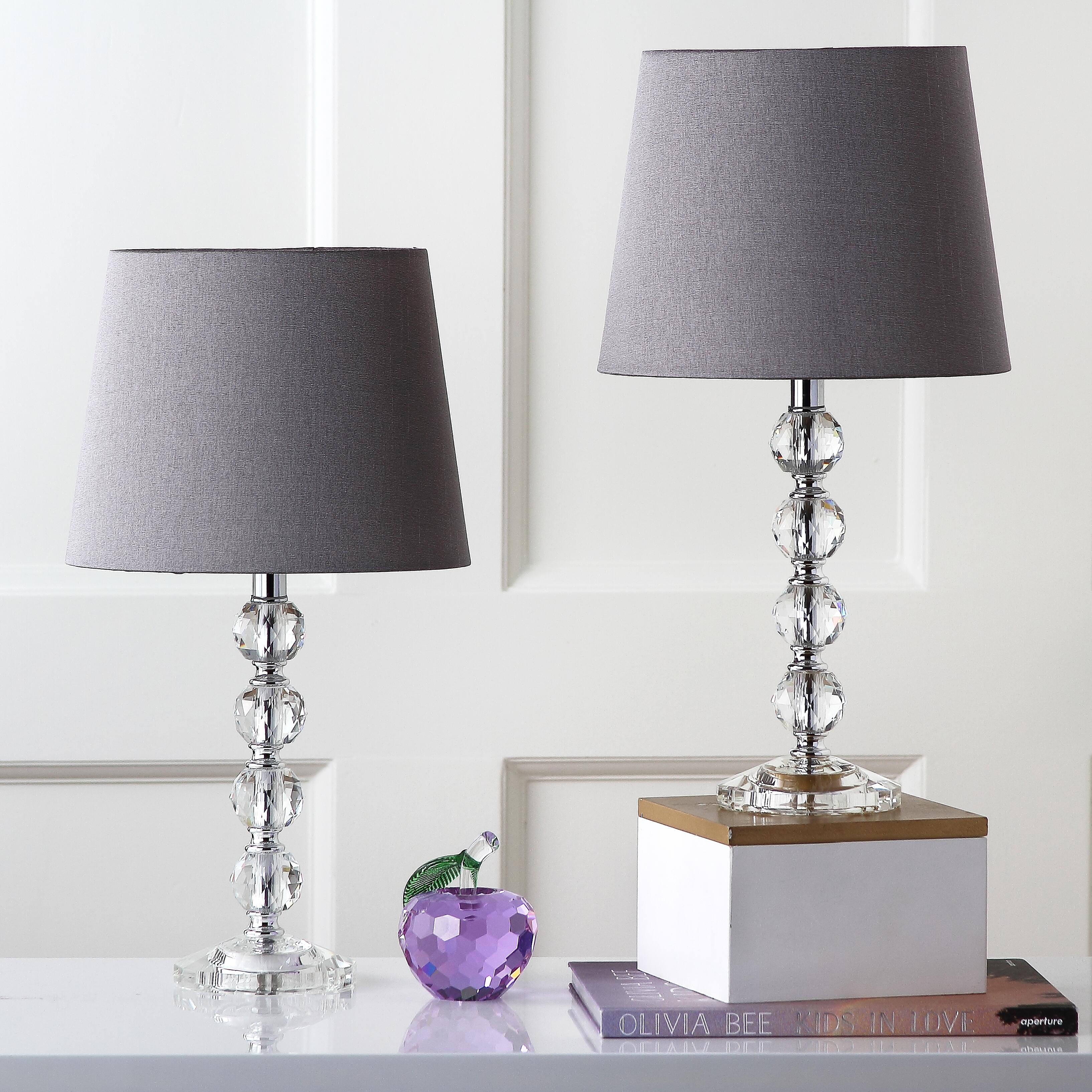 Click here for Safavieh Crystal Ball Lamp (Set of 2)  Gray prices