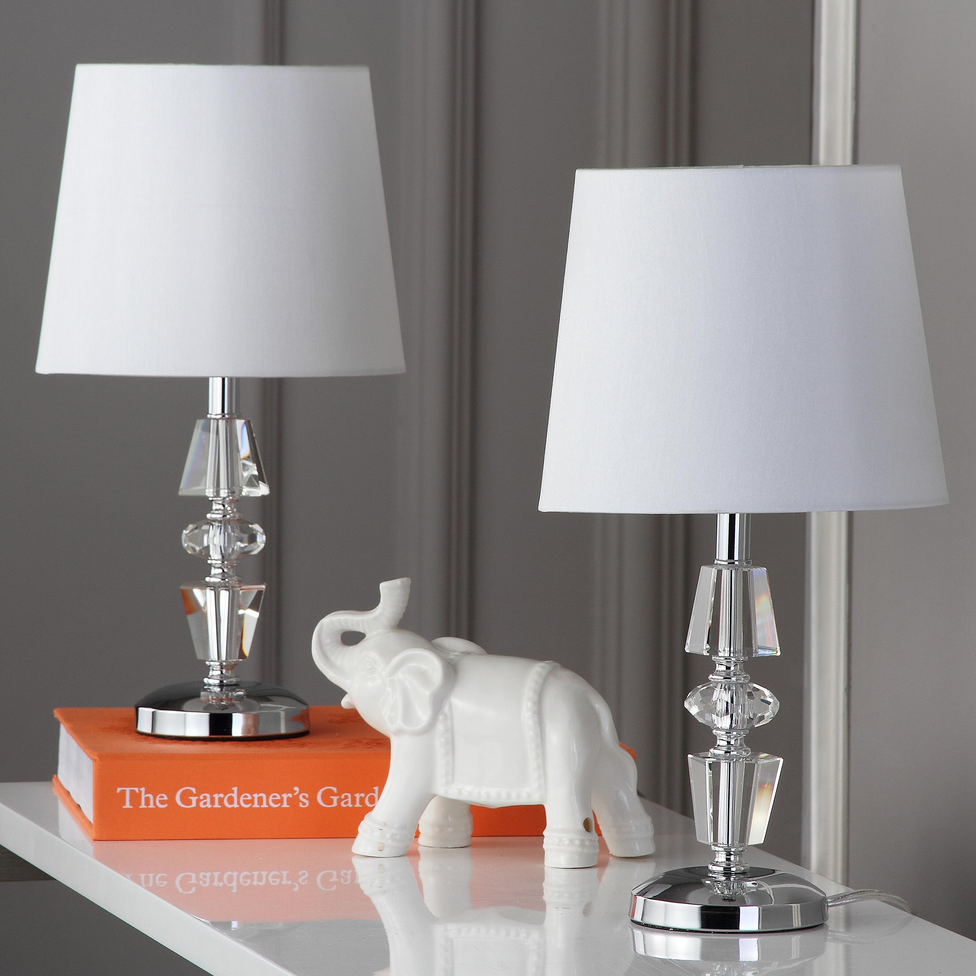 Click here for Safavieh Crystal Lamp (Set of 2)  White prices