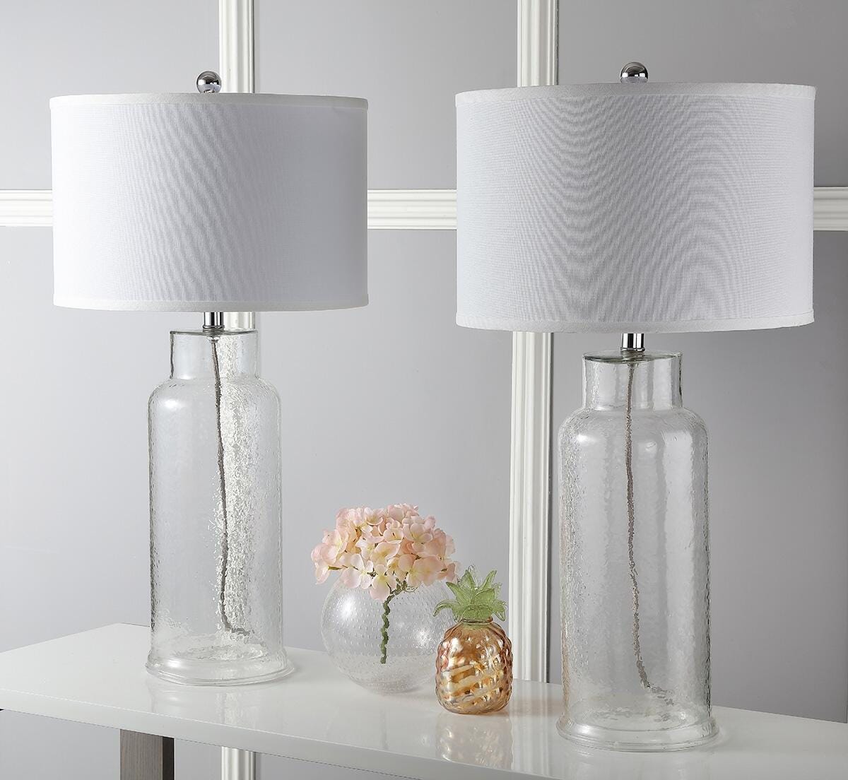 Click here for Safavieh Bottle Glass Table Lamp (Set of 2)  Trans... prices