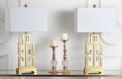 Click here for Safavieh Greek Key Table Lamp (Set of 2) prices