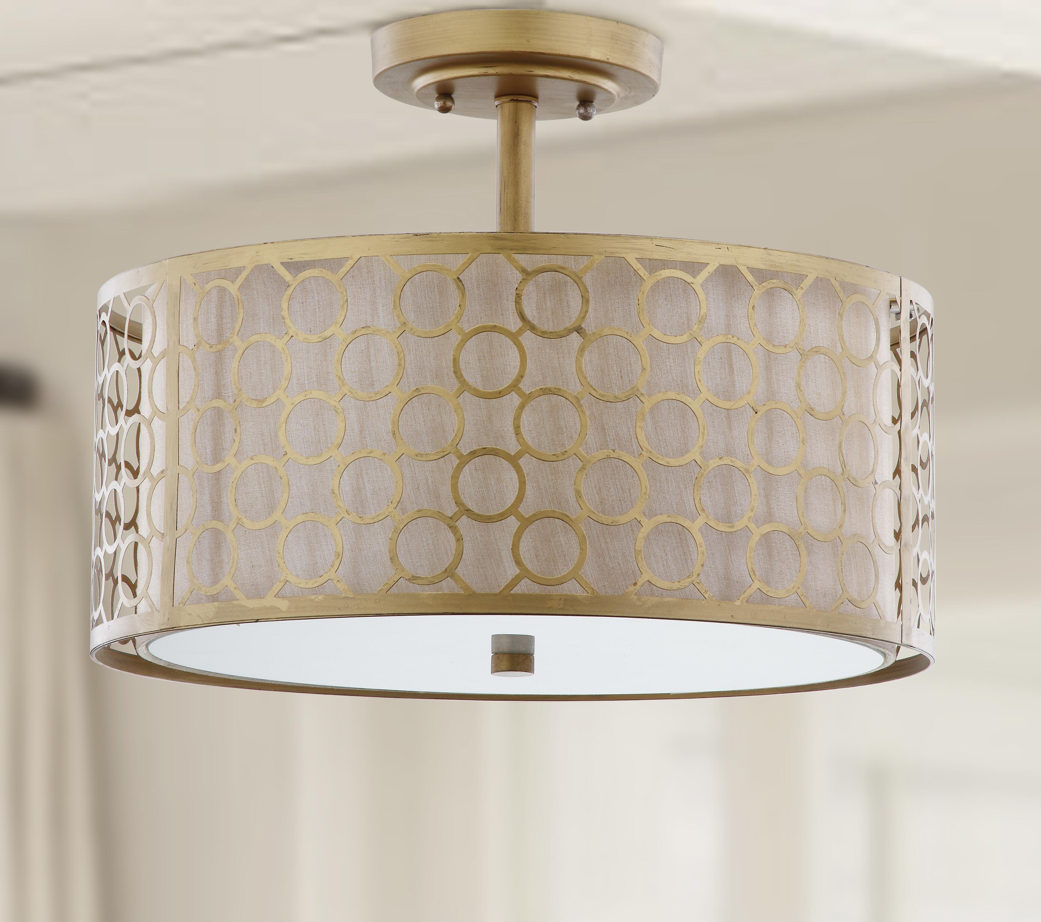 Click here for Safavieh Patterned 16 Flush Mount Pendant Light  A... prices