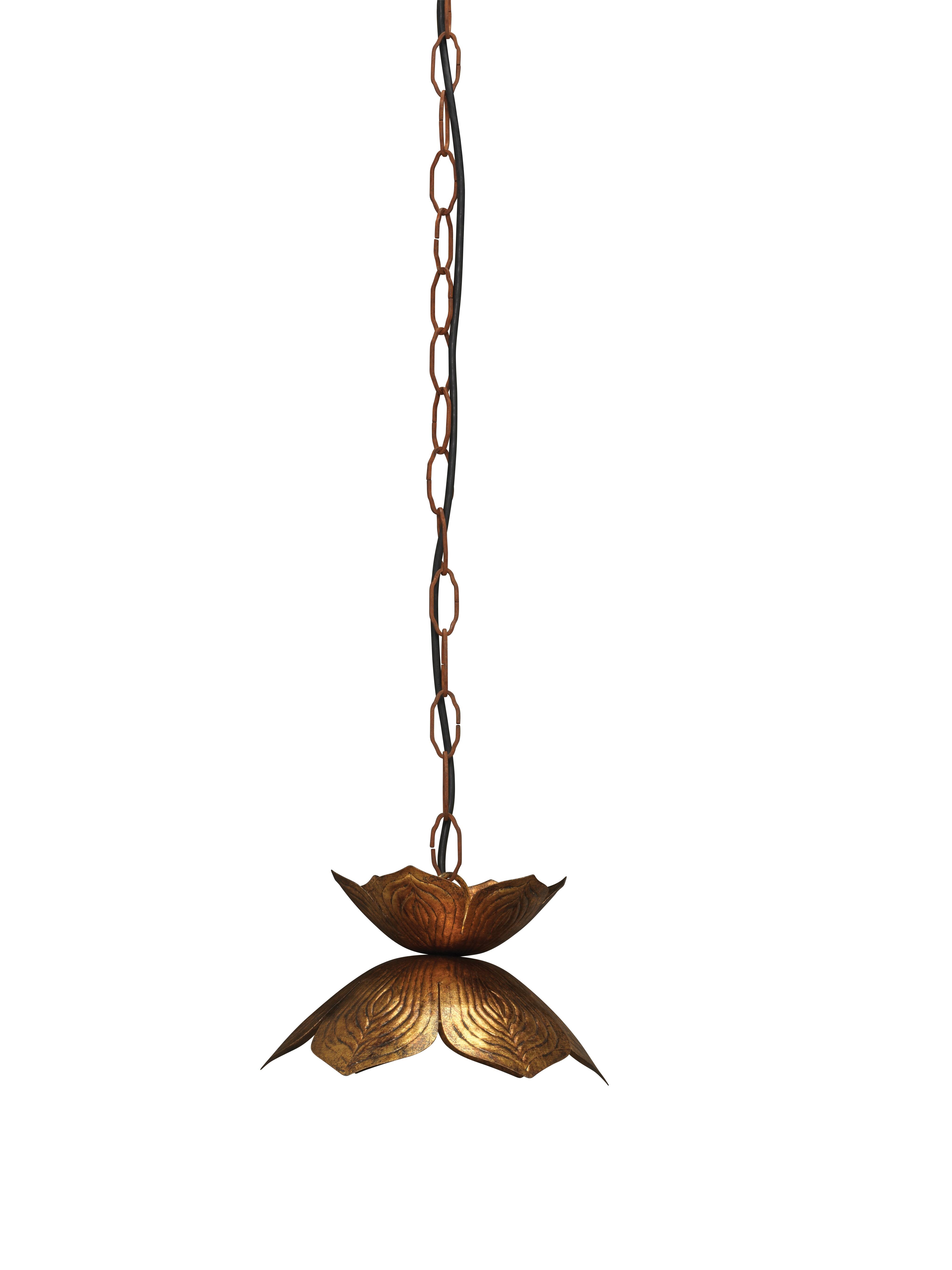 Click here for Lotus Pendant Light  Gold prices