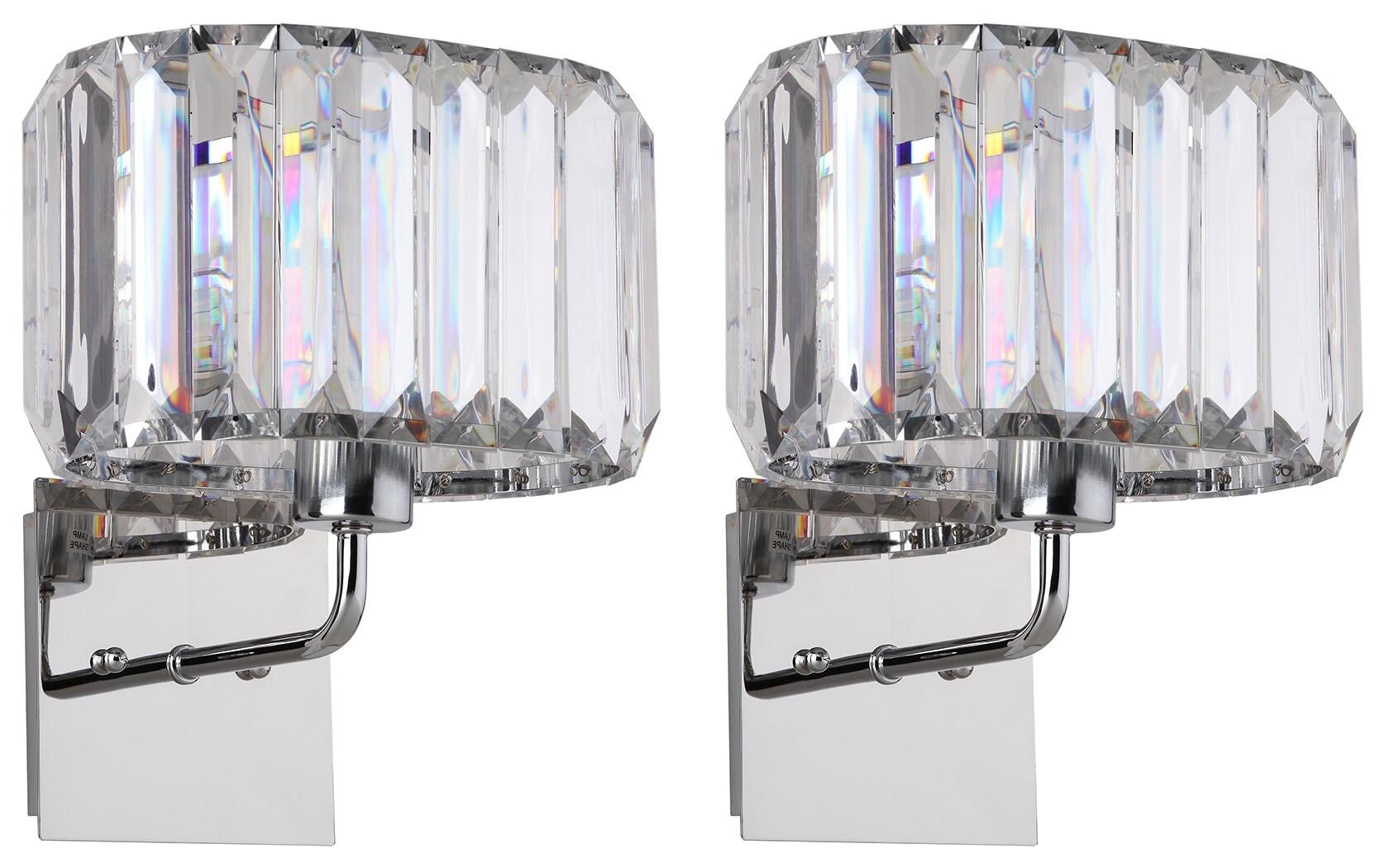 Click here for Safavieh 10 Wall Sconce (Set of 2)  Nickel Finish/... prices