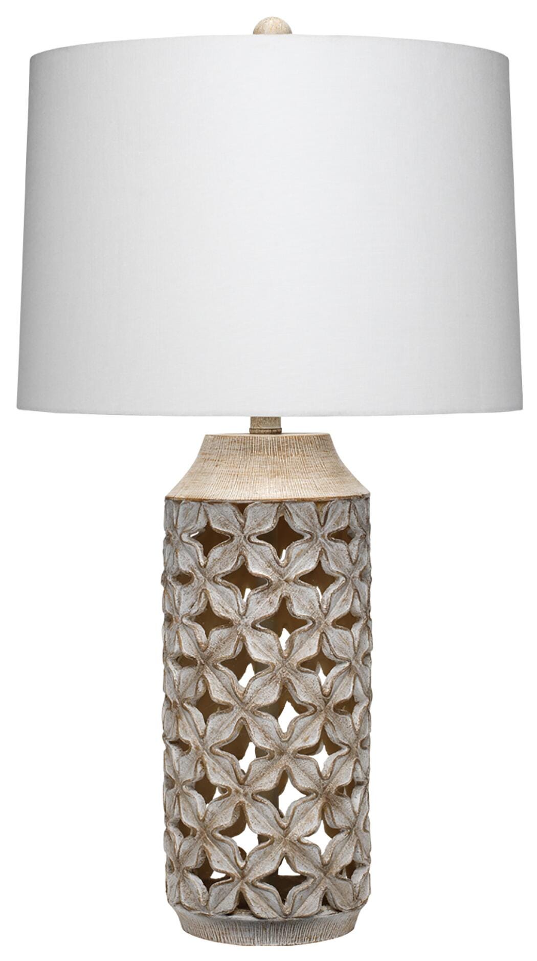 Click here for Home Accents Three Way Flora Table Lamp  White prices