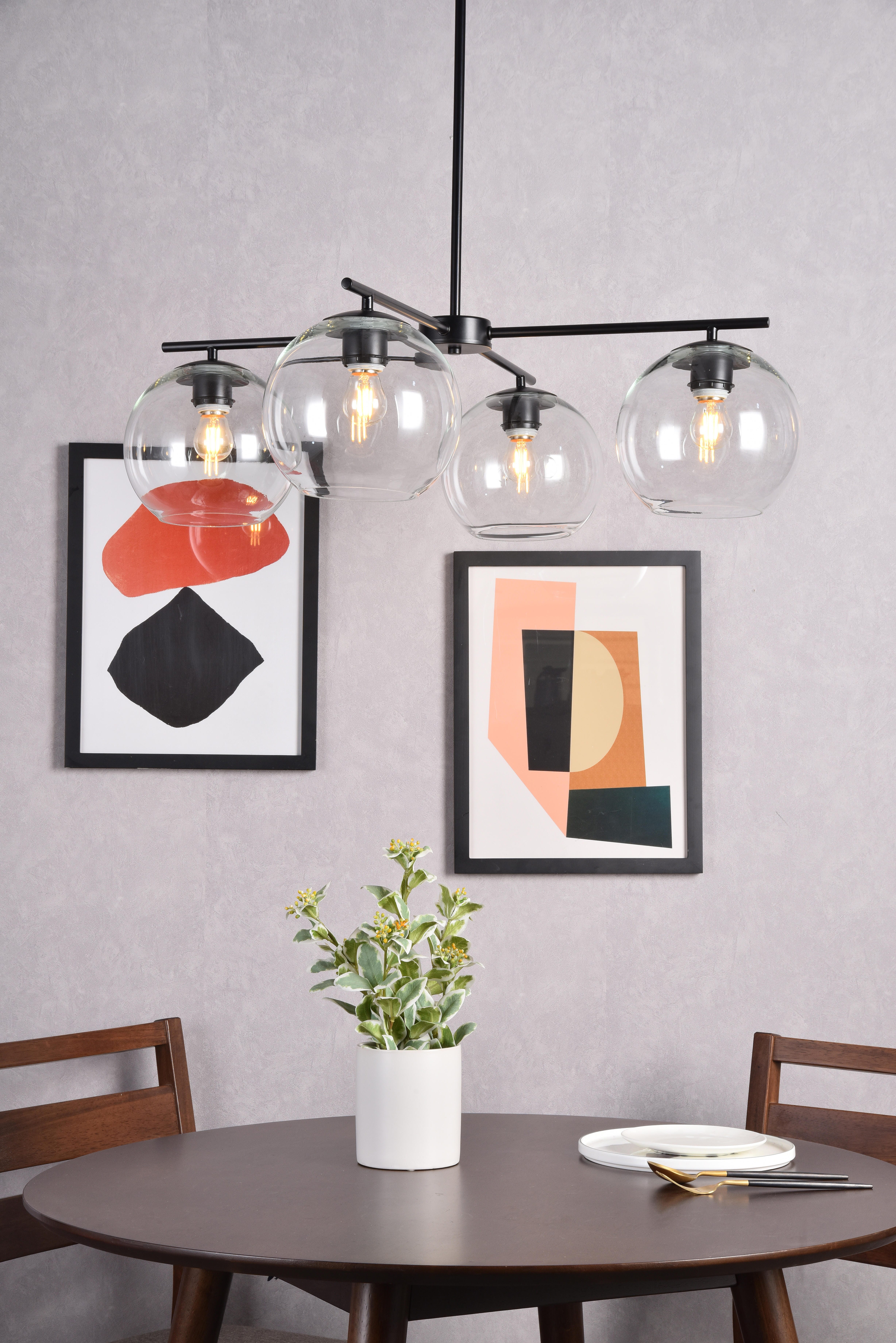 Click here for Living District Opus 4 Lights Black Pendant prices