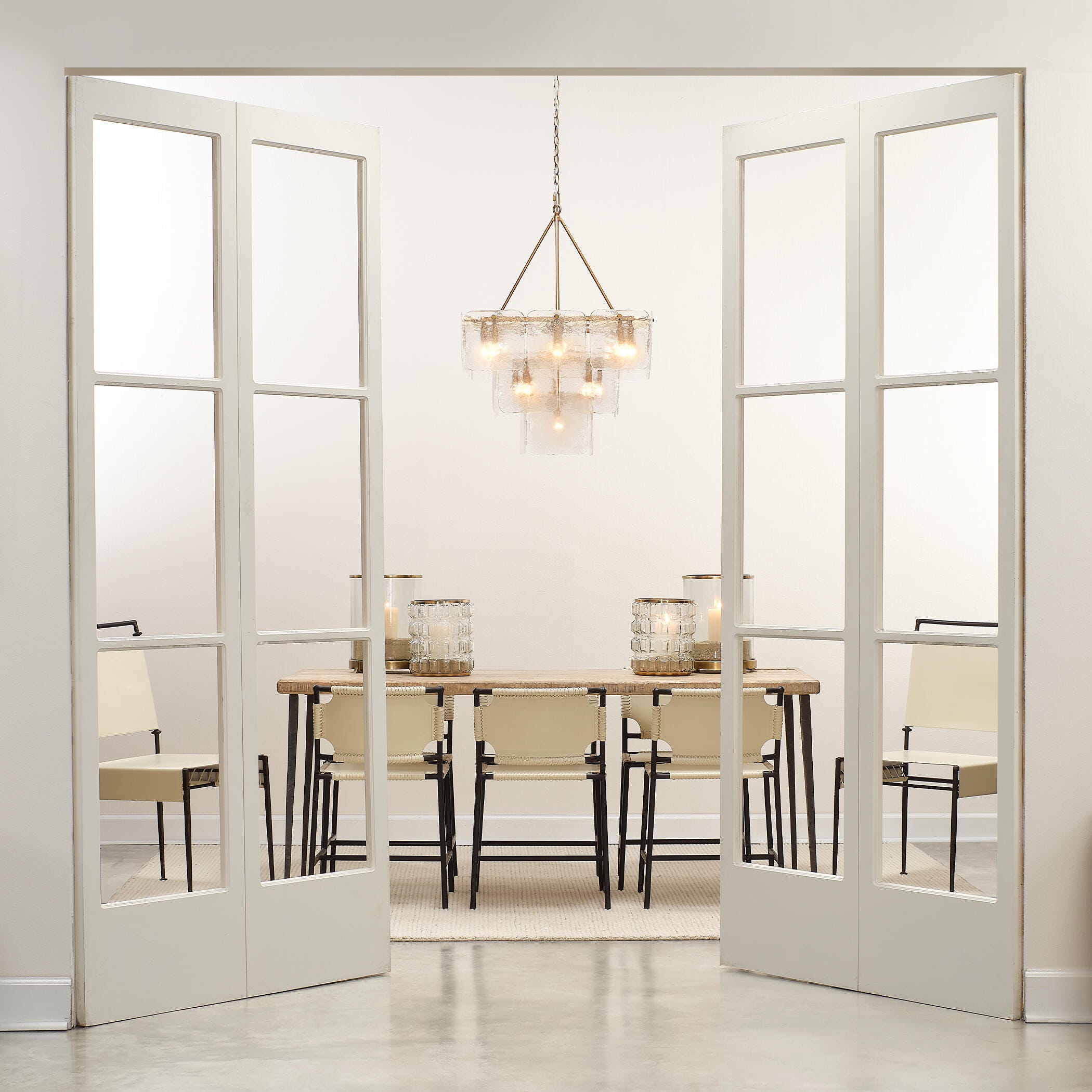 Click here for Relaxed Elegance 21-Light Chandelier  Antique Bras... prices
