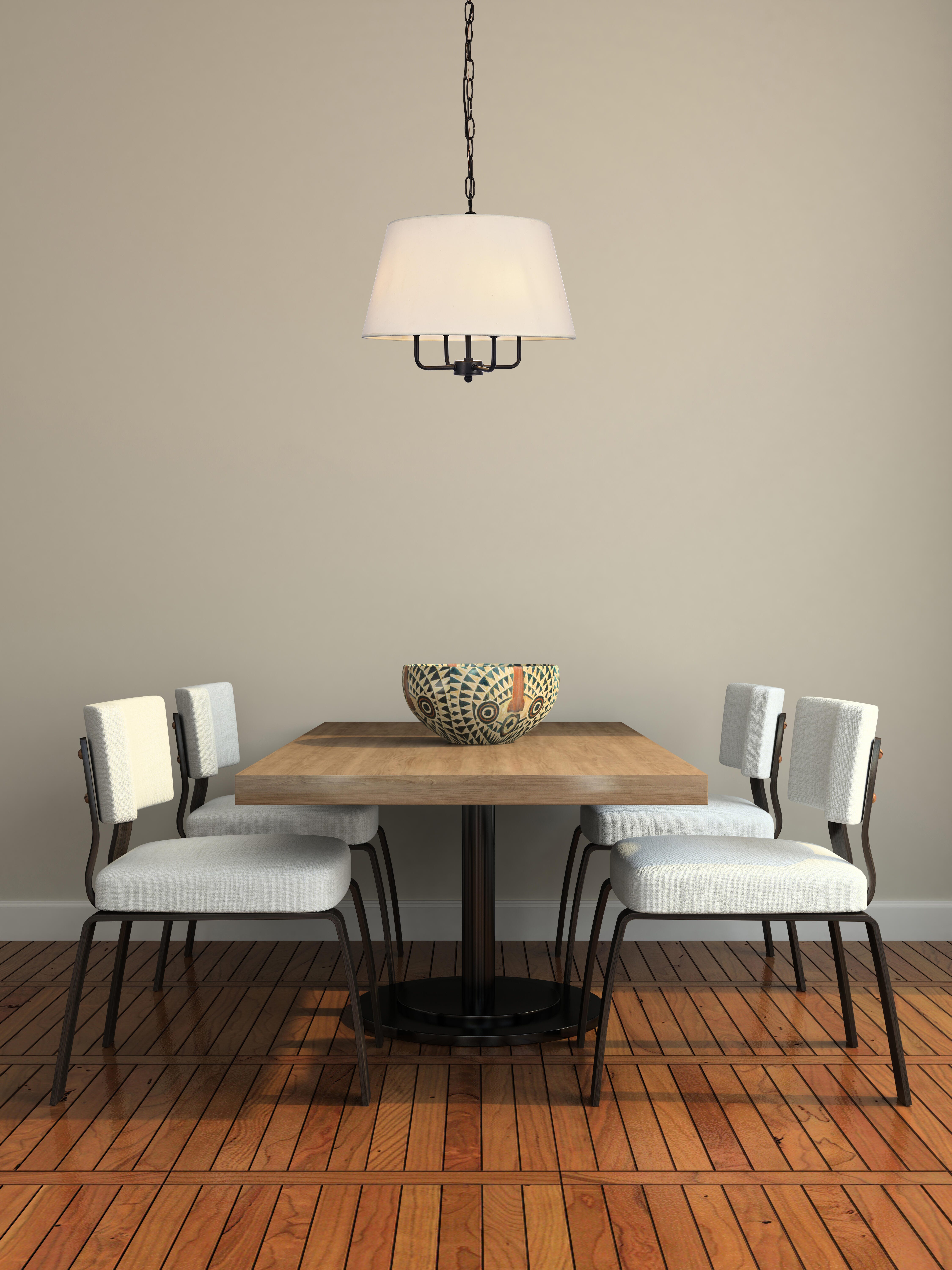 Click here for Living District Maple 4 Light Black Pendant prices