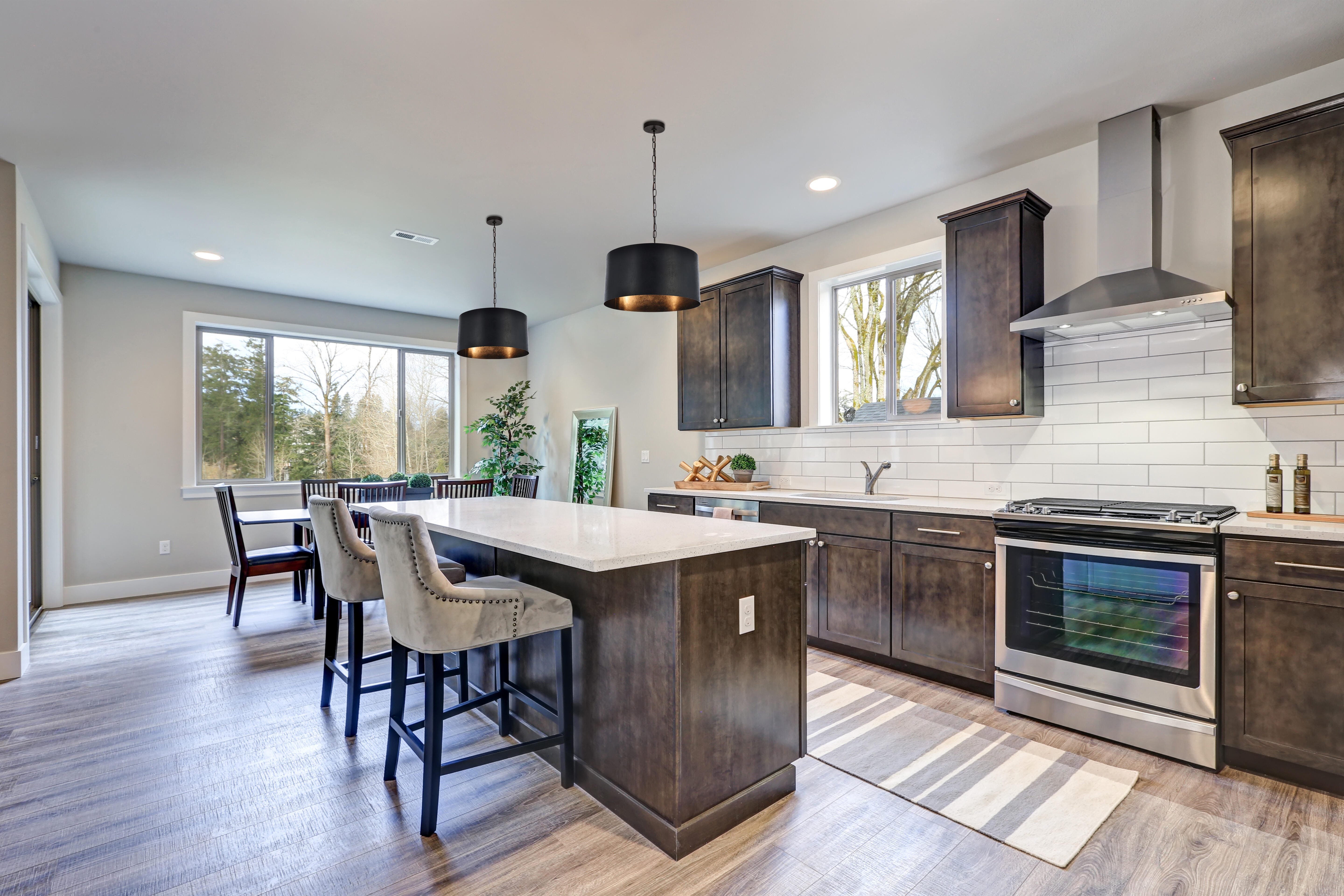 Click here for Living District Miro 3-Light Pendant  Vintage Blac... prices