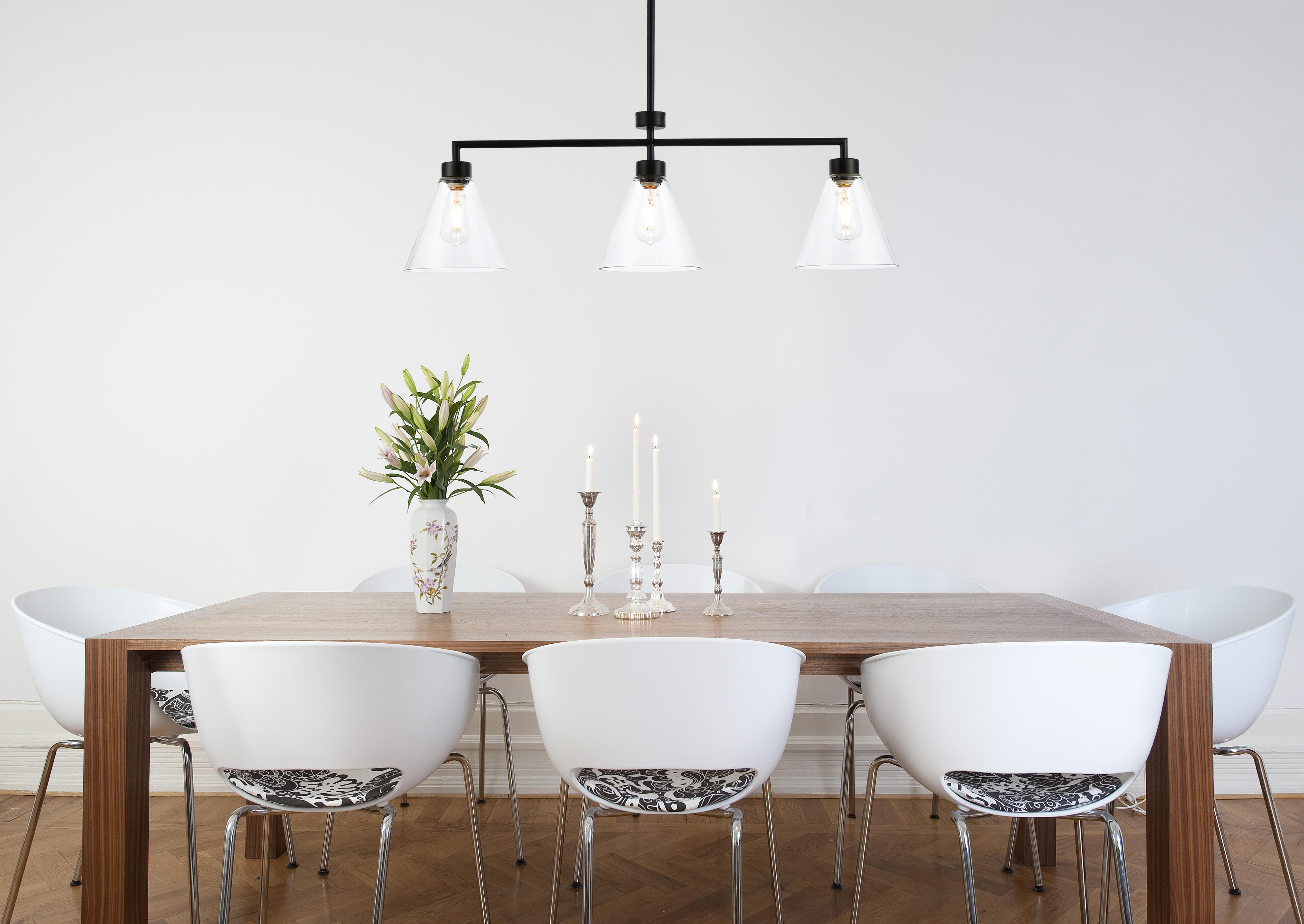 Click here for Living District Mera 3 Lights Black Pendant prices