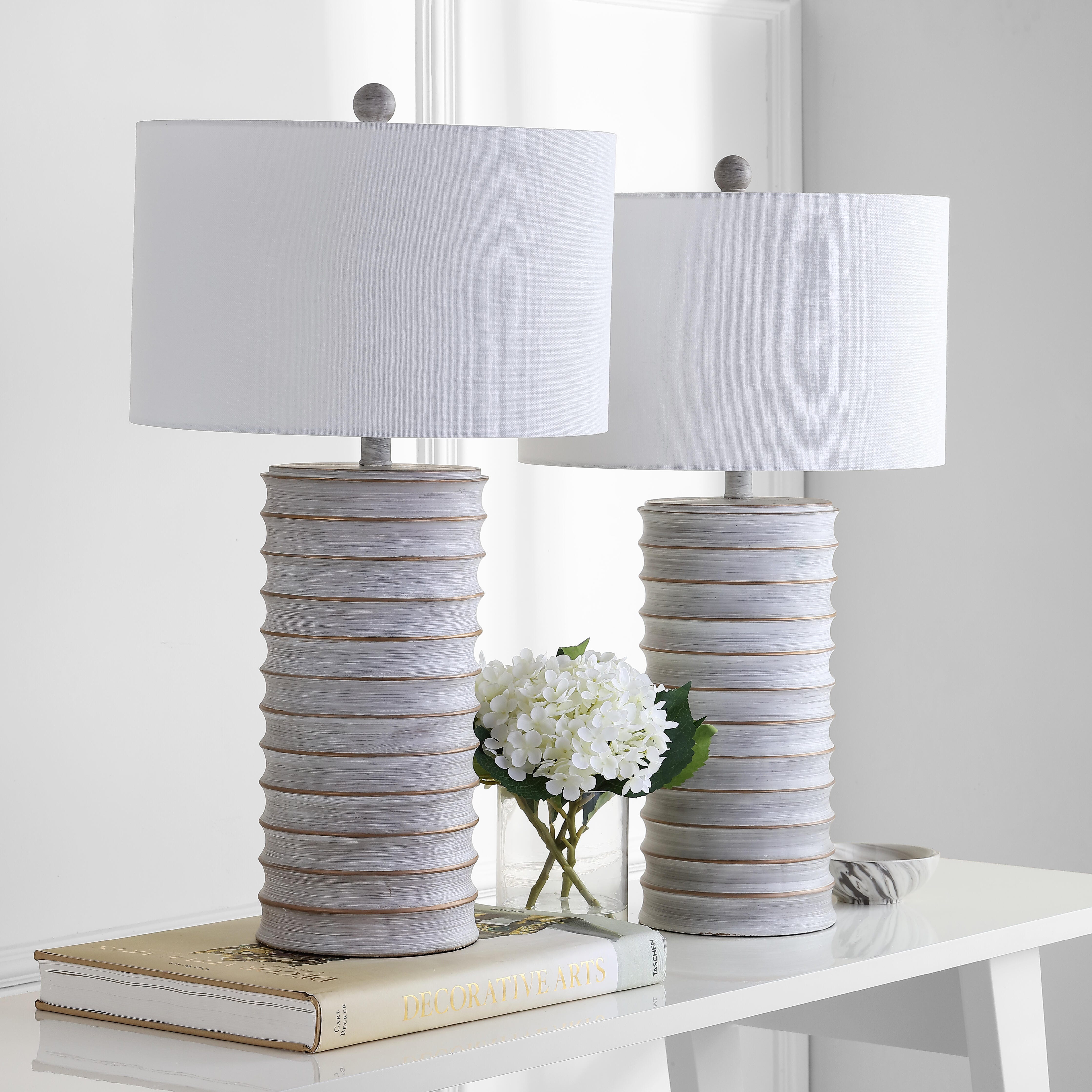 Click here for Safavieh Table Lamp (Set of 2)  White Wash prices