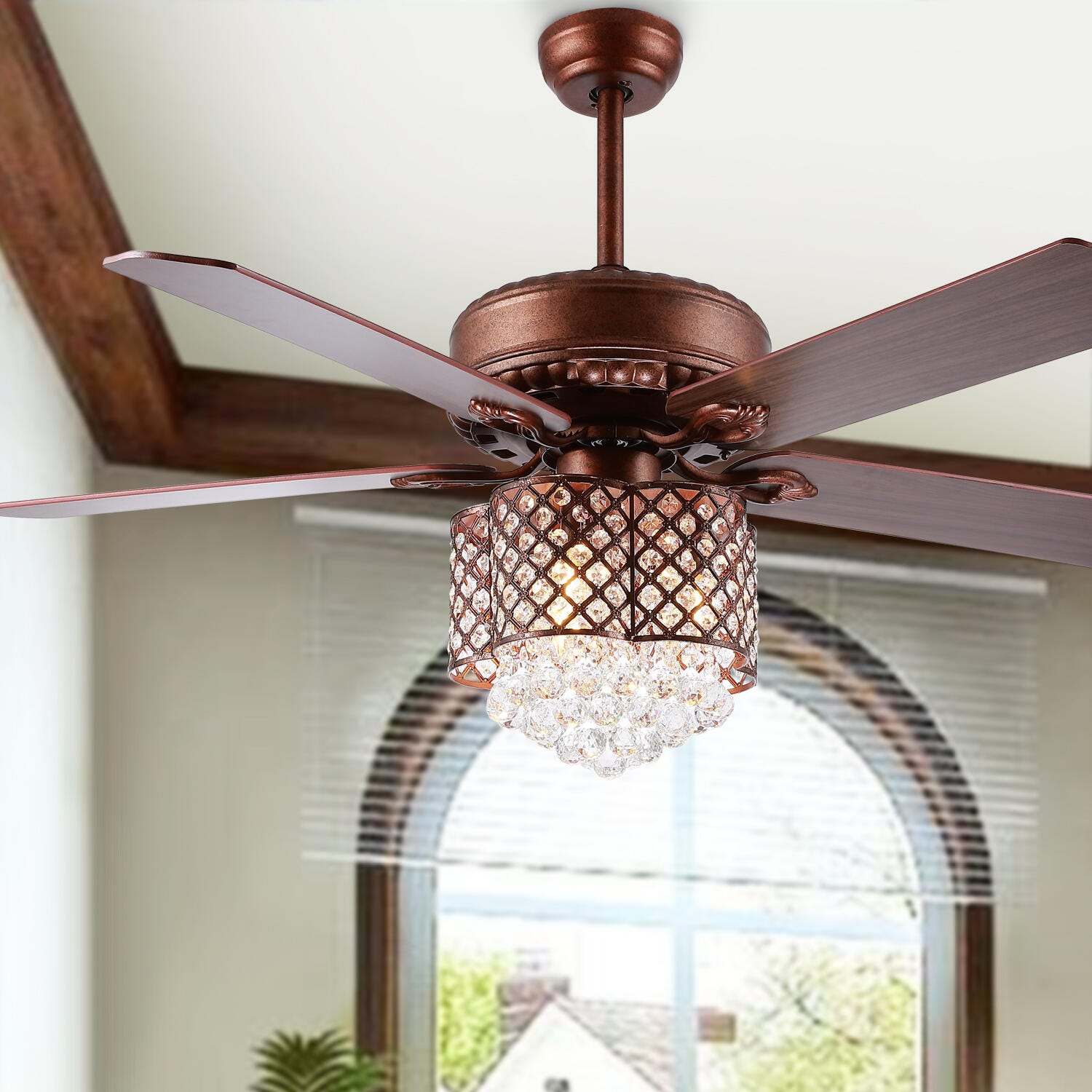Click here for Safavieh Kelso Ceiling Light Fan  Oil Rubbed Bronz... prices
