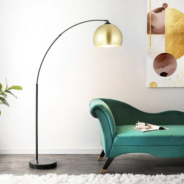 Click here for Safavieh Glarien Floor Lamp  Gold/Black prices
