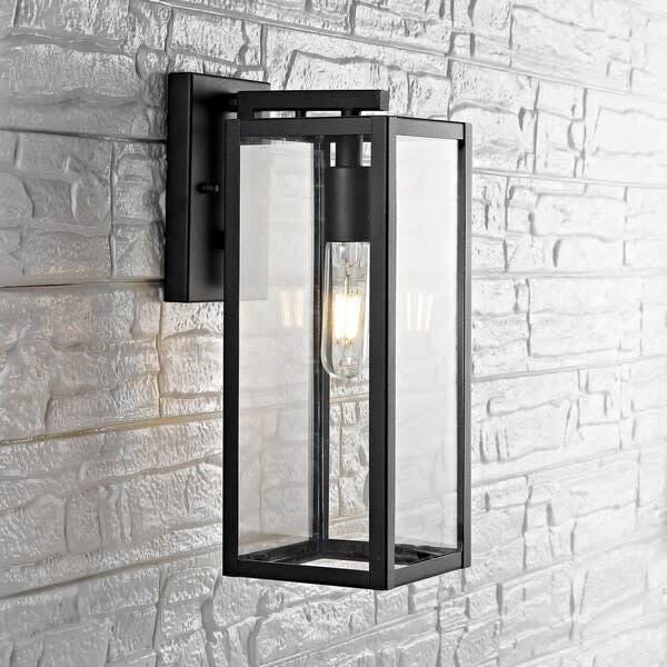 Click here for Safavieh Norsan Outdoor Wall Lantern  Black prices