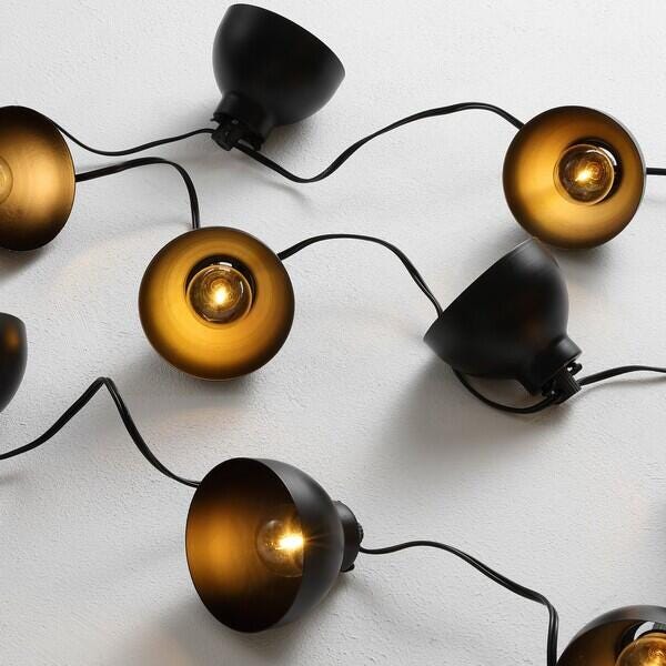 Click here for Safavieh Claudie Outdoor String Lights  Black prices