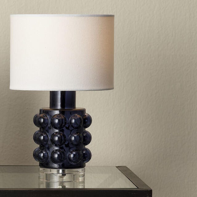 Click here for Relaxed Elegance Phoebe Table Lamp  Blue prices