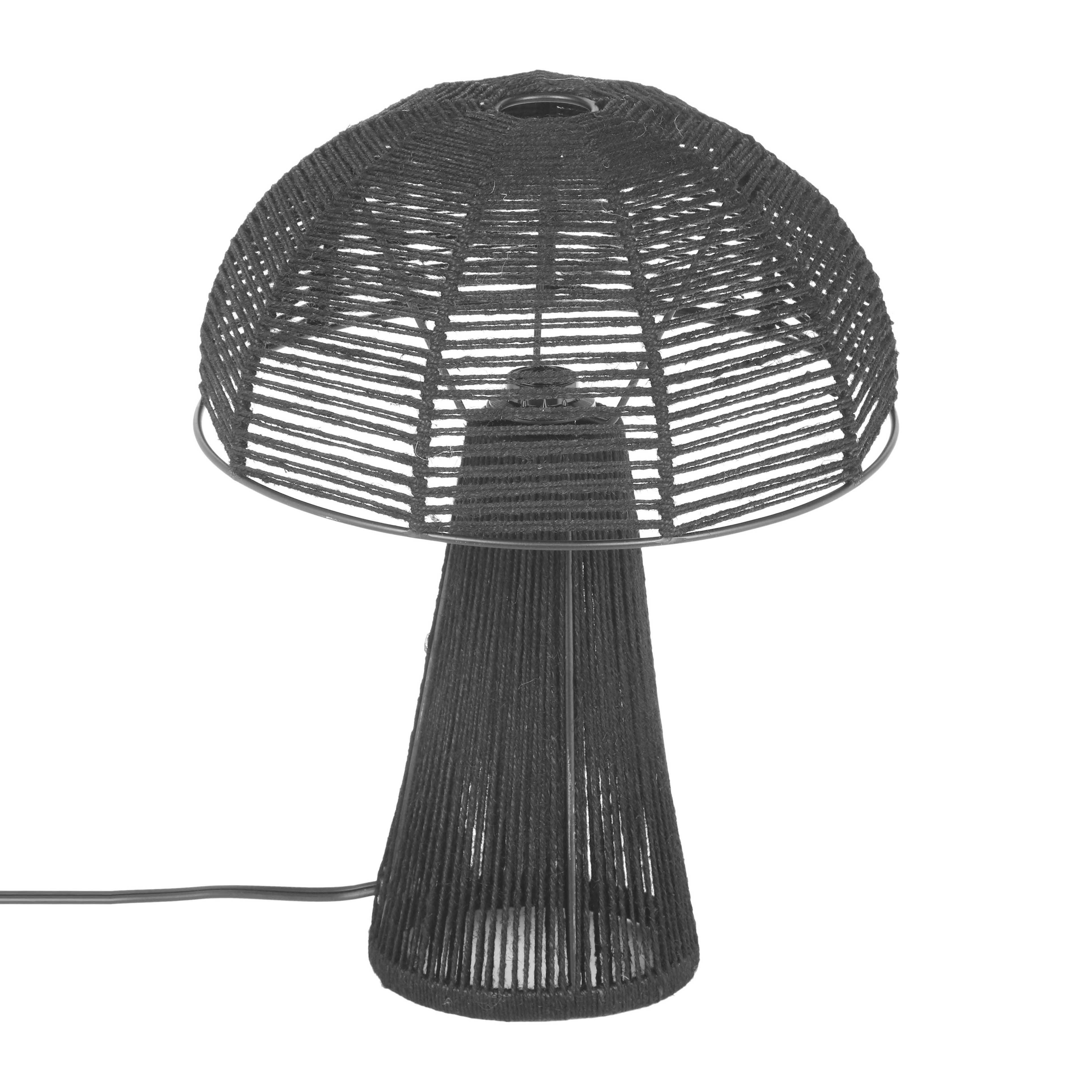 Click here for Oddy Jute Table Lamp  Black prices