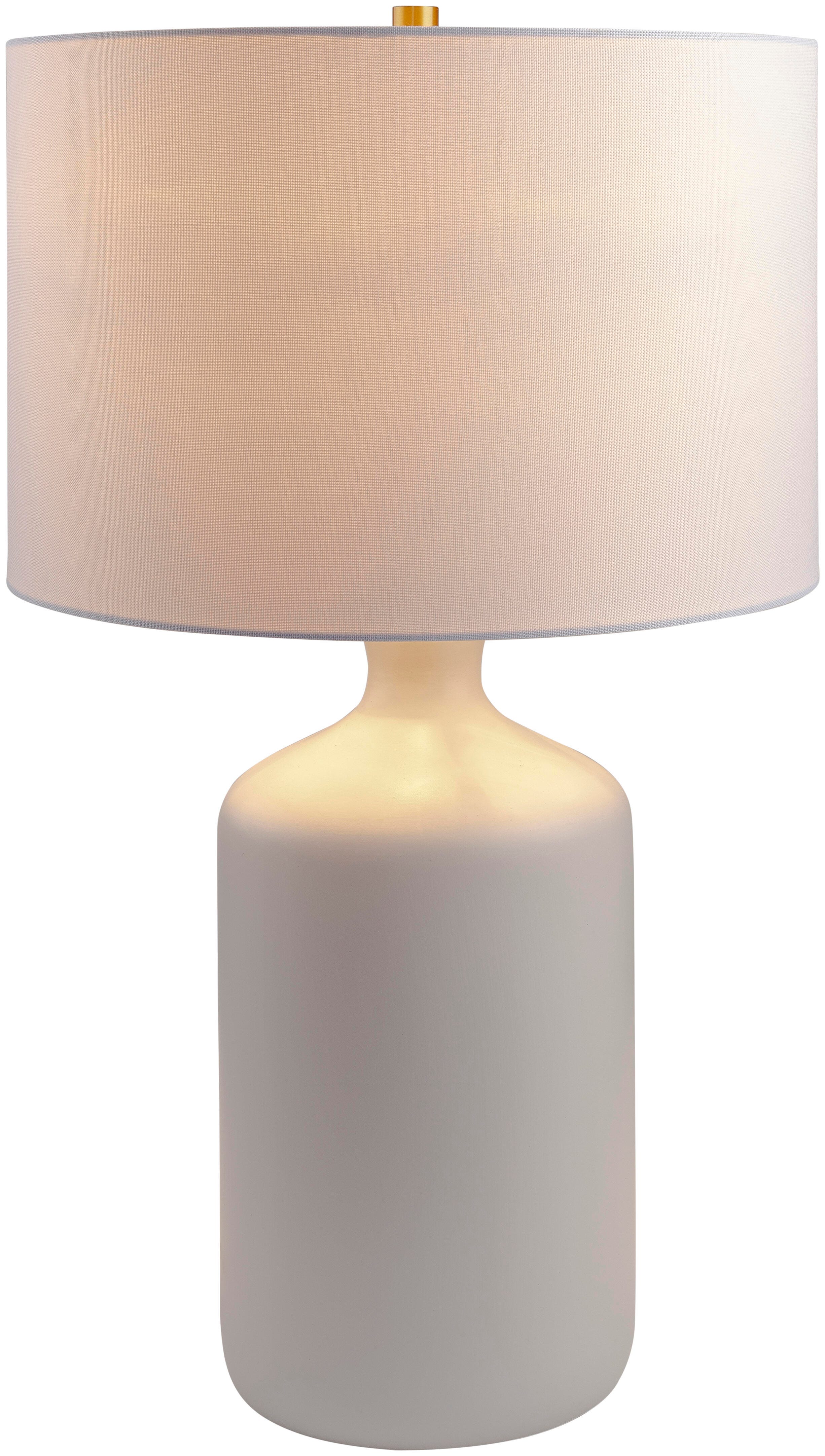 Click here for Surya Helix White Table Lamp prices