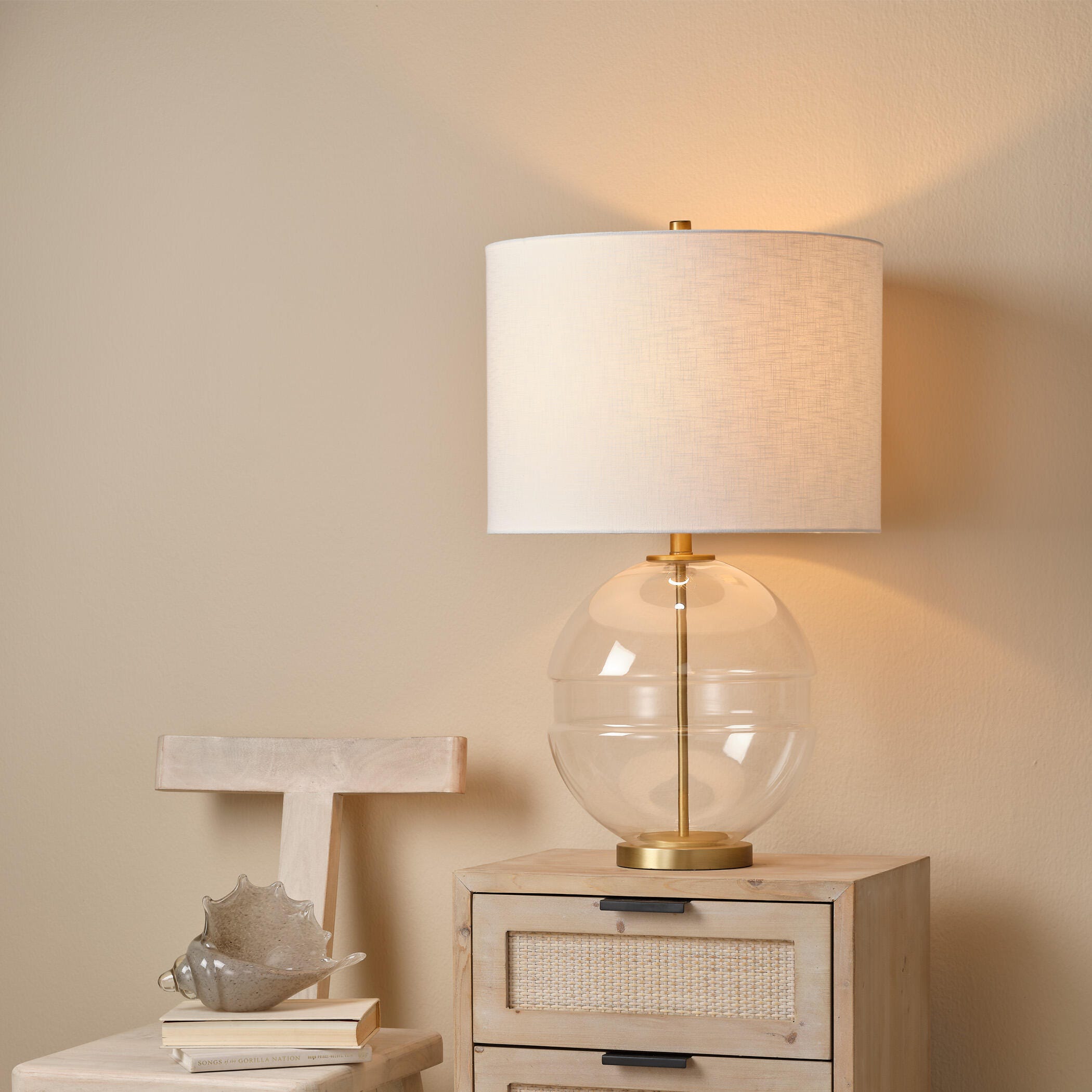 Click here for Relaxed Elegance Riley Table Lamp  Antique Brass prices