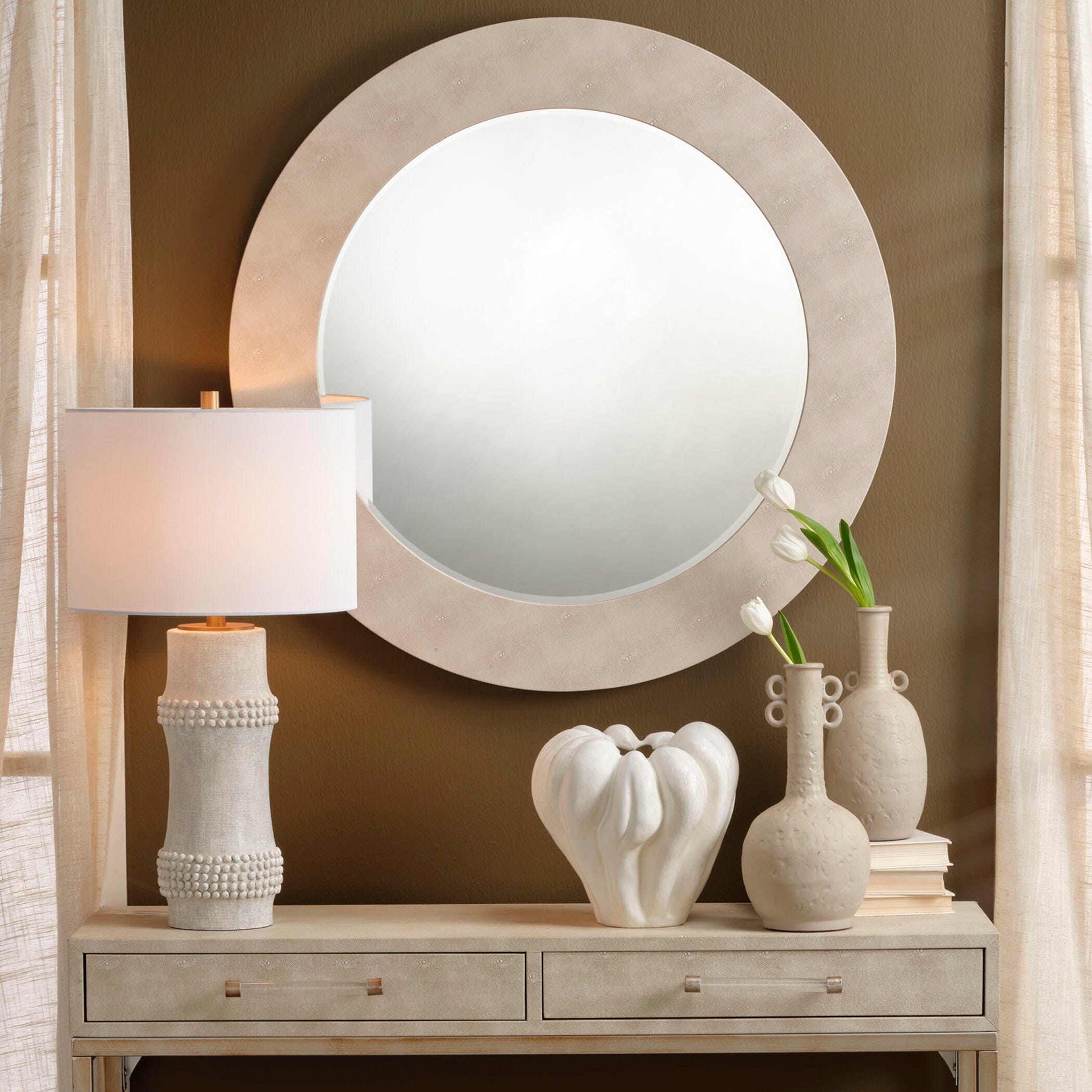 Click here for Relaxed Elegance Dahlia Table Lamp  White prices