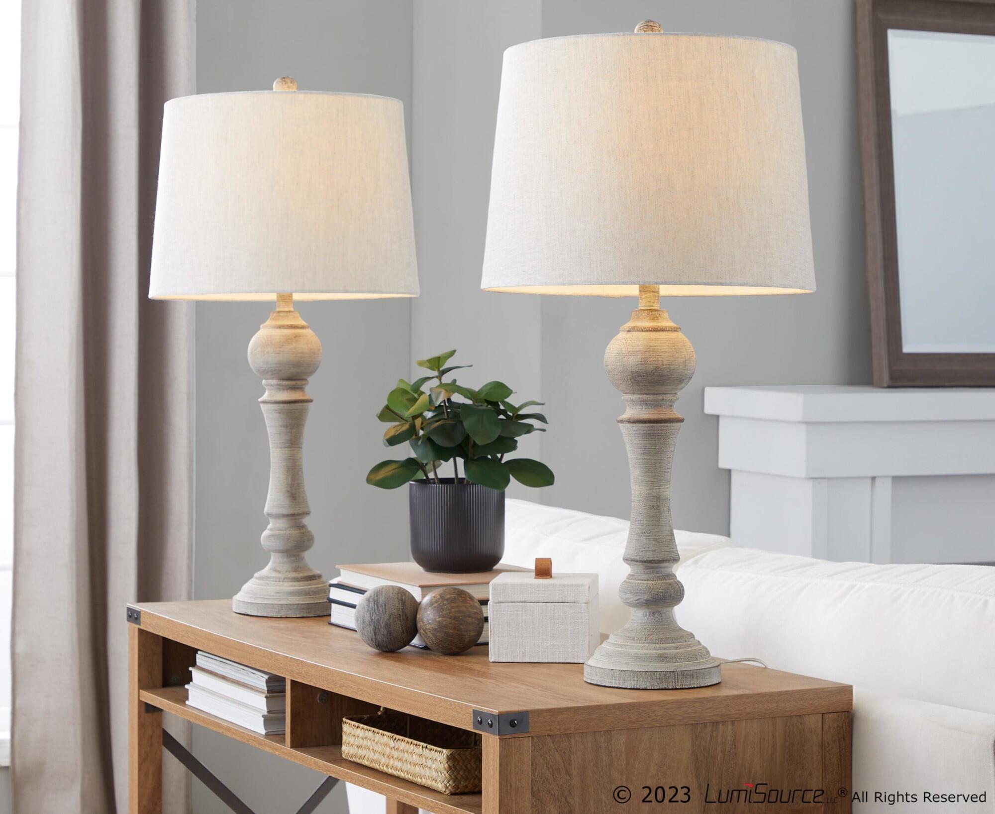Click here for LumiSource Winston Table Lamp (Set of 2)  Gray prices