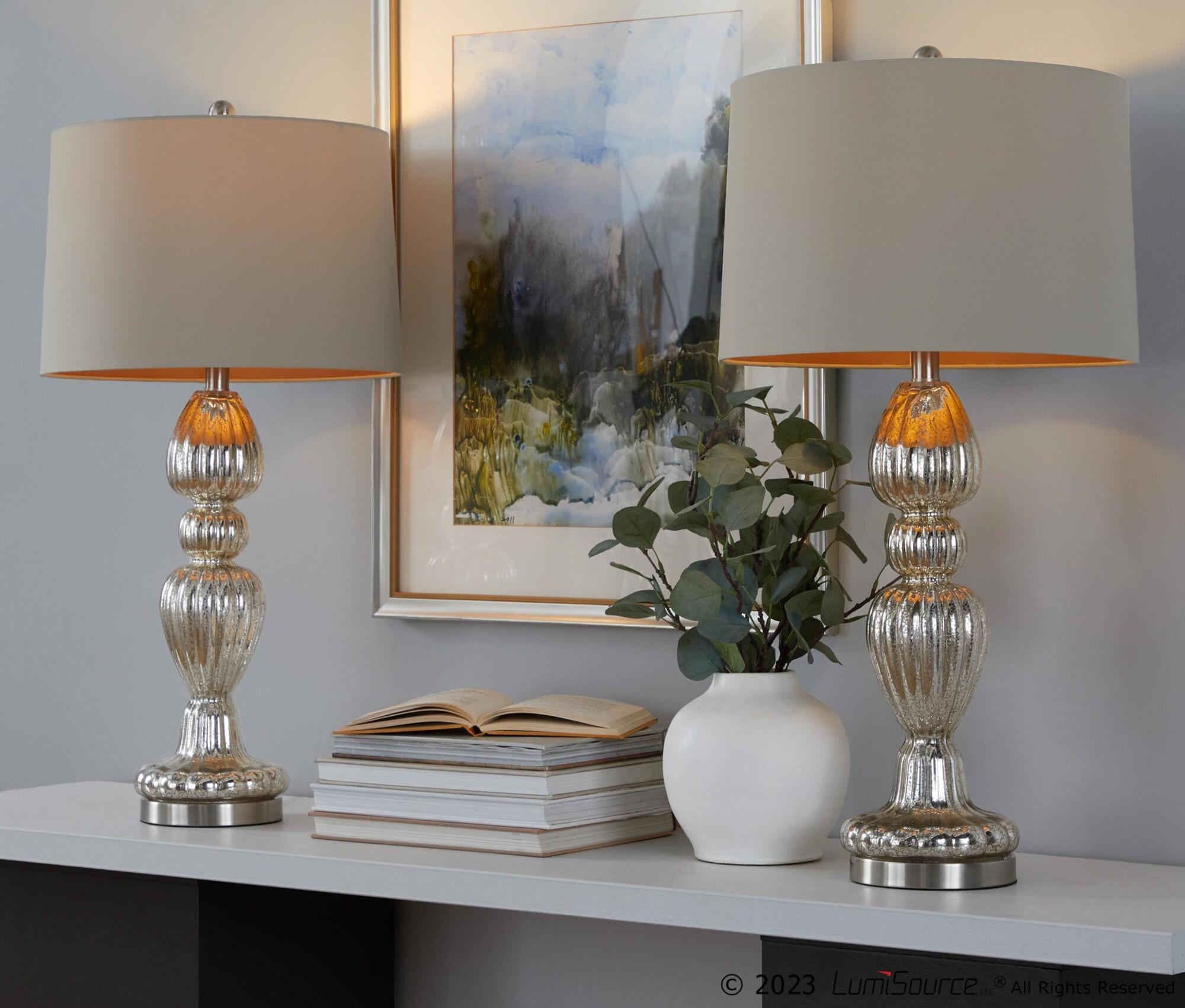 Click here for LumiSource Spade Table Lamp (Set of 2)  Natural prices