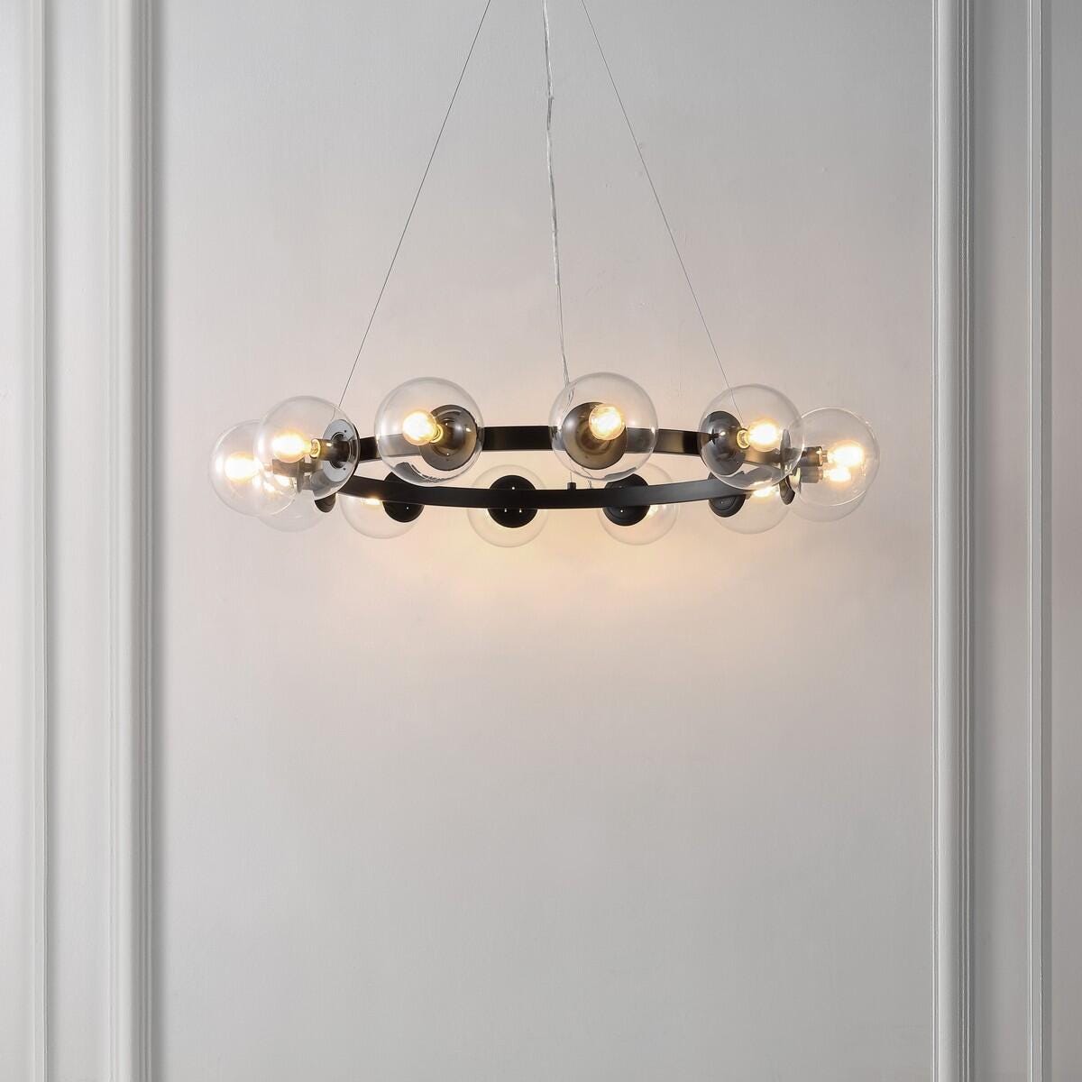 Click here for Safavieh Rylian 12-Light Chandelier  Black prices