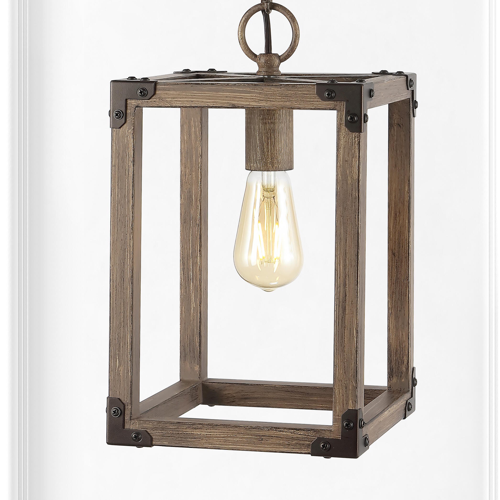Click here for Jonathan Y Adjustable LED Pendant  Brown prices