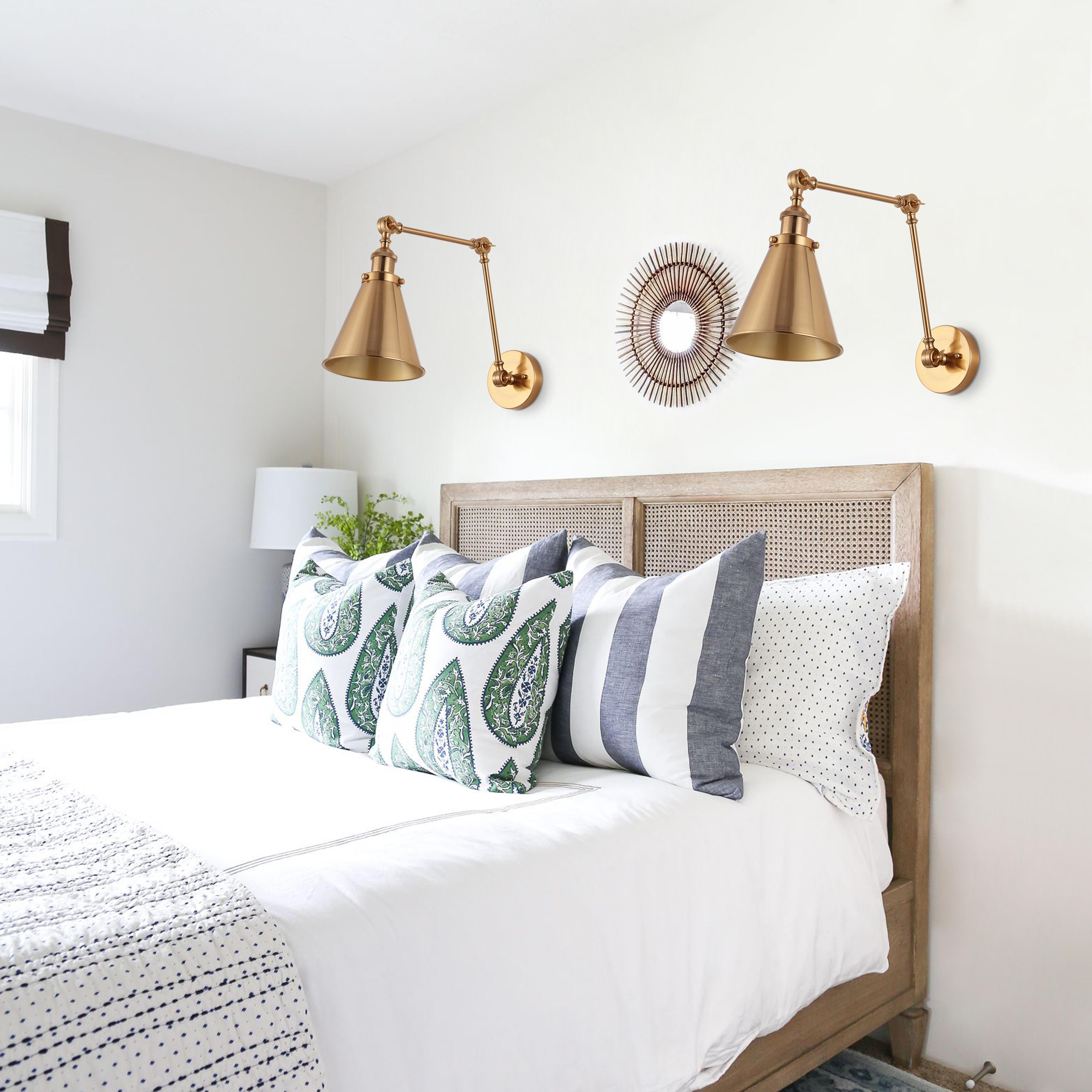 Click here for Jonathan Y Adjustable Arm LED Wall Sconce (Set of... prices