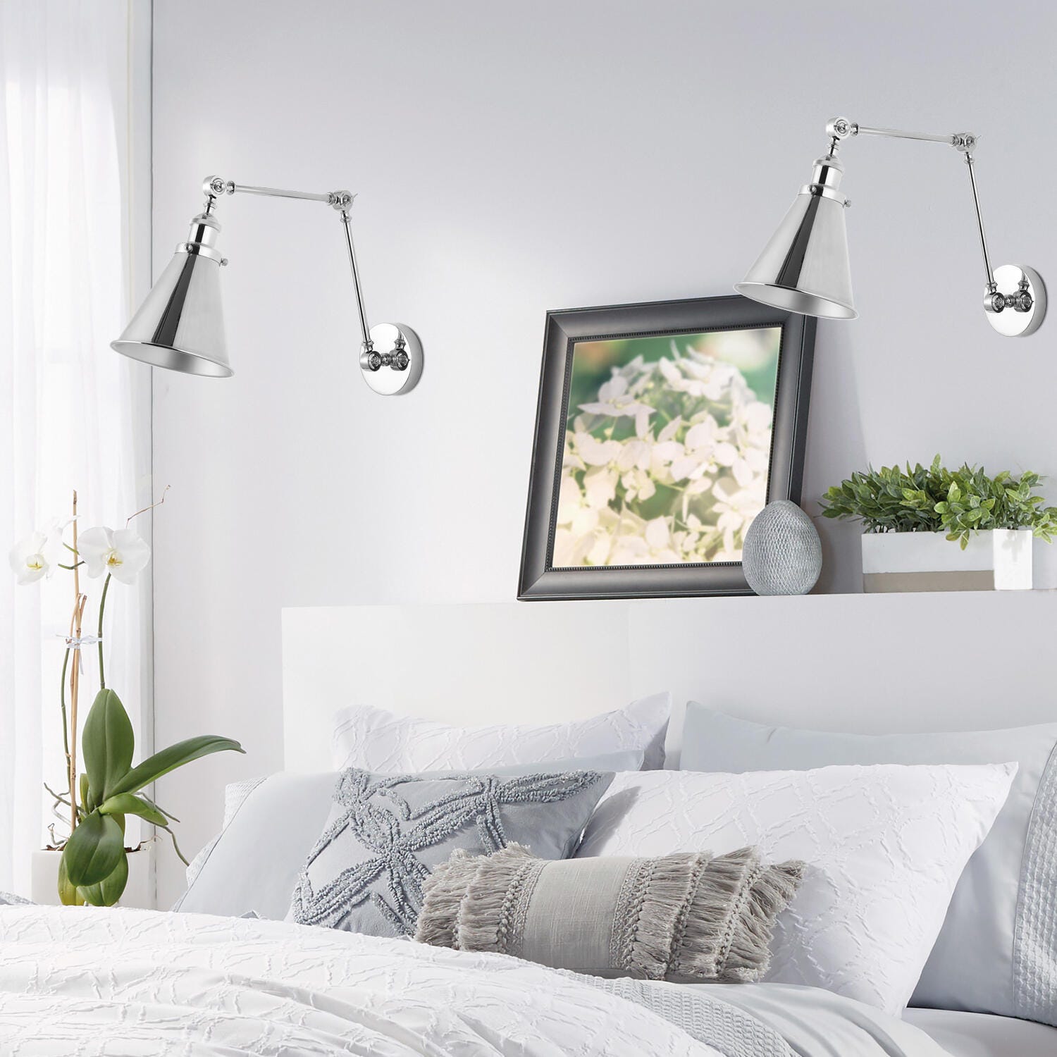 Click here for Jonathan Y Adjustable Arm LED Wall Sconce (Set of... prices