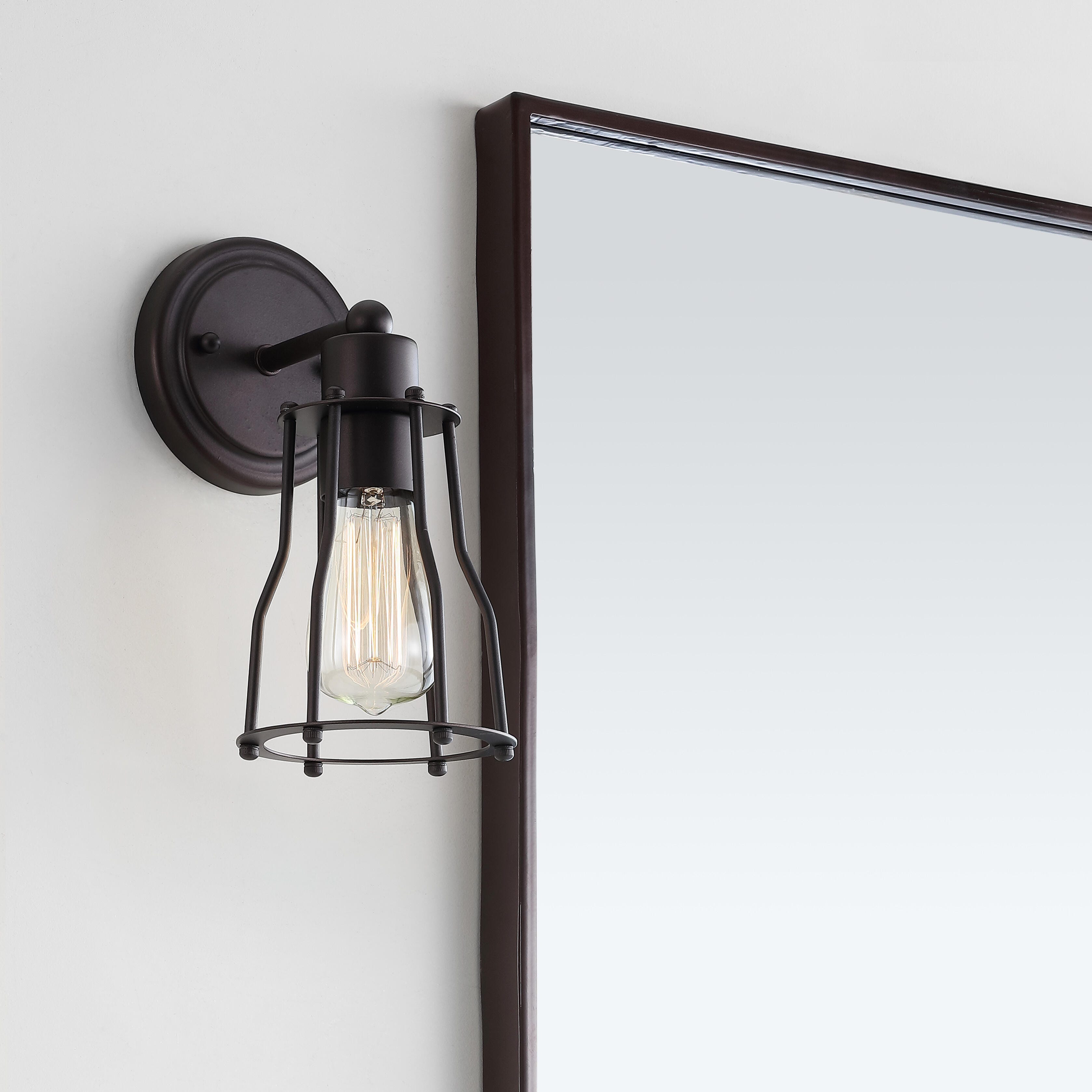 Click here for Jonathan Y 1-Light Sconce  Brown prices