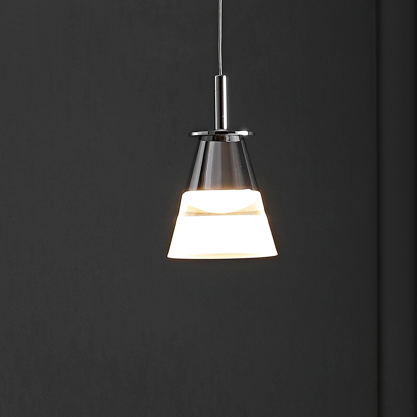 Click here for Jonathan Y Pendant Light  Chrome/White prices