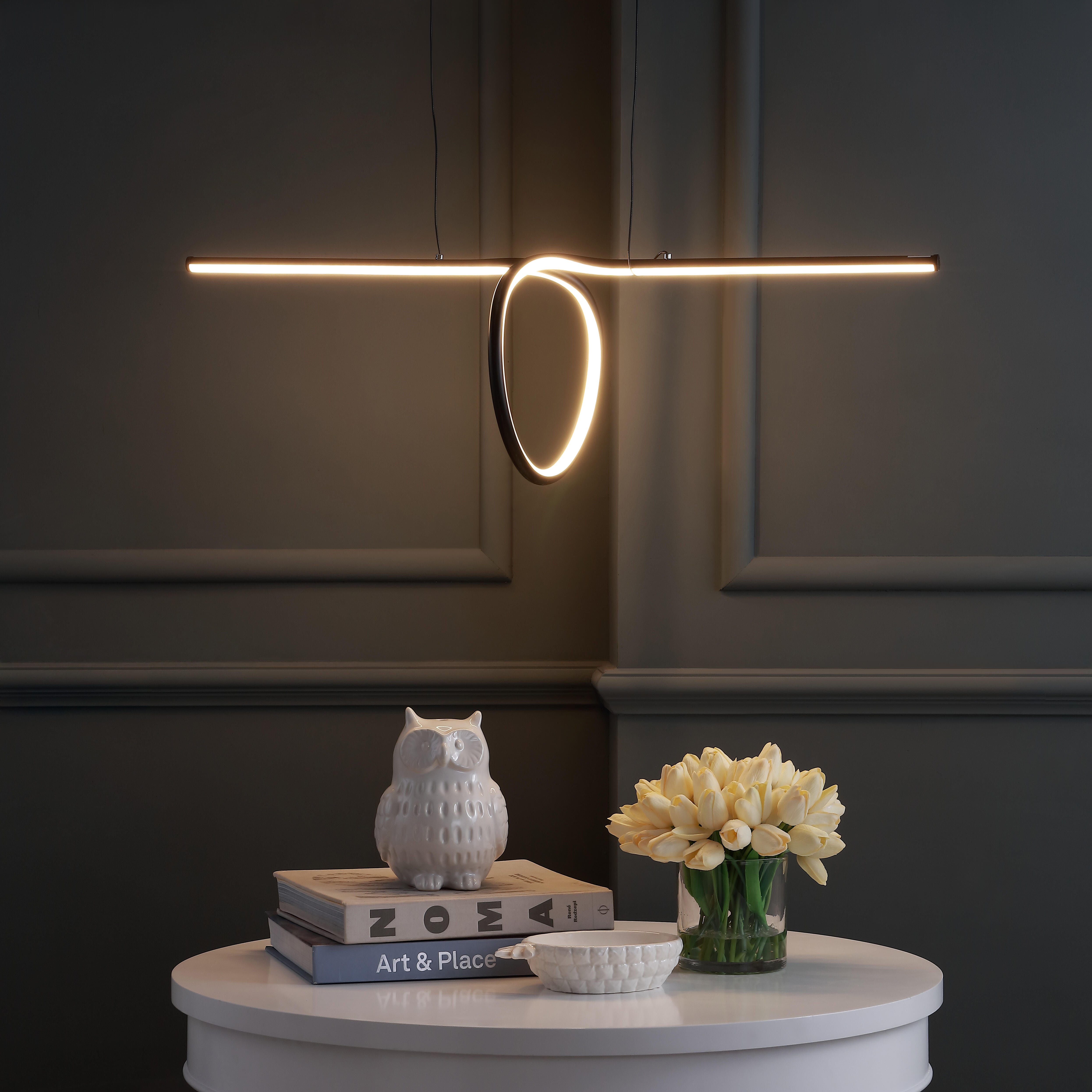 Click here for Jonathan Y 34 Linear Pendant Light  Black prices