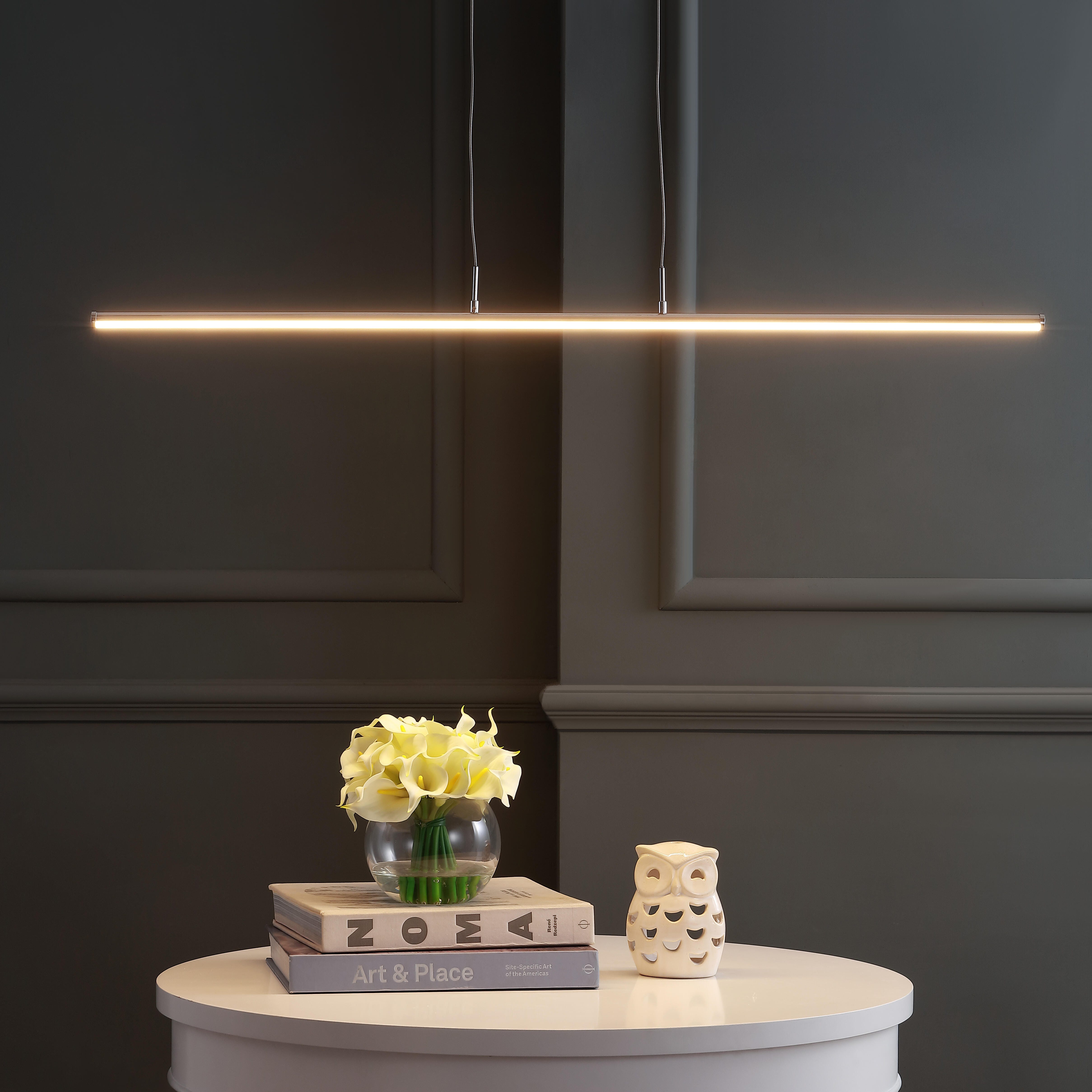 Click here for Jonathan Y Linear Pendant Light  Chrome prices