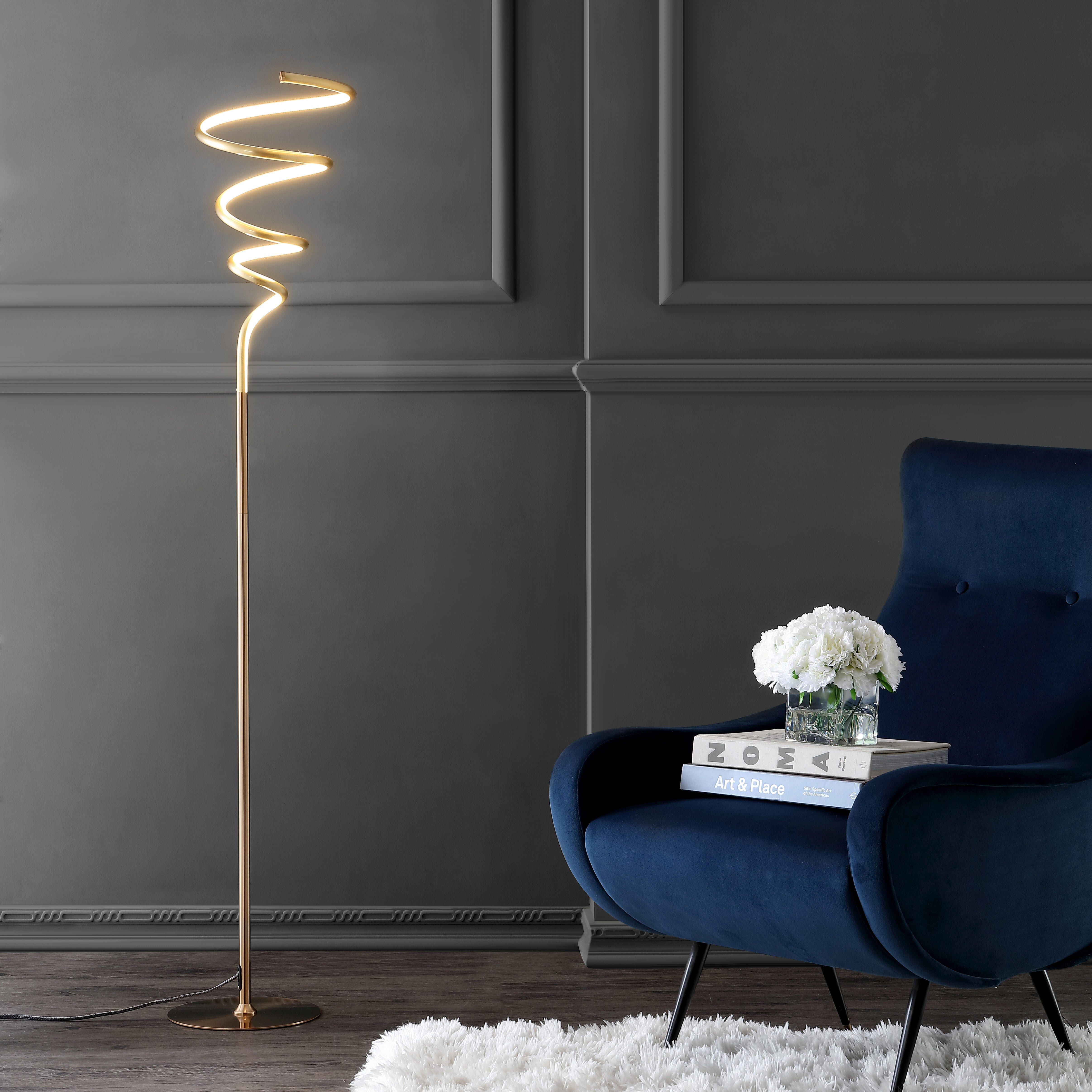 Click here for Jonathan Y Floor Lamp  Gold prices