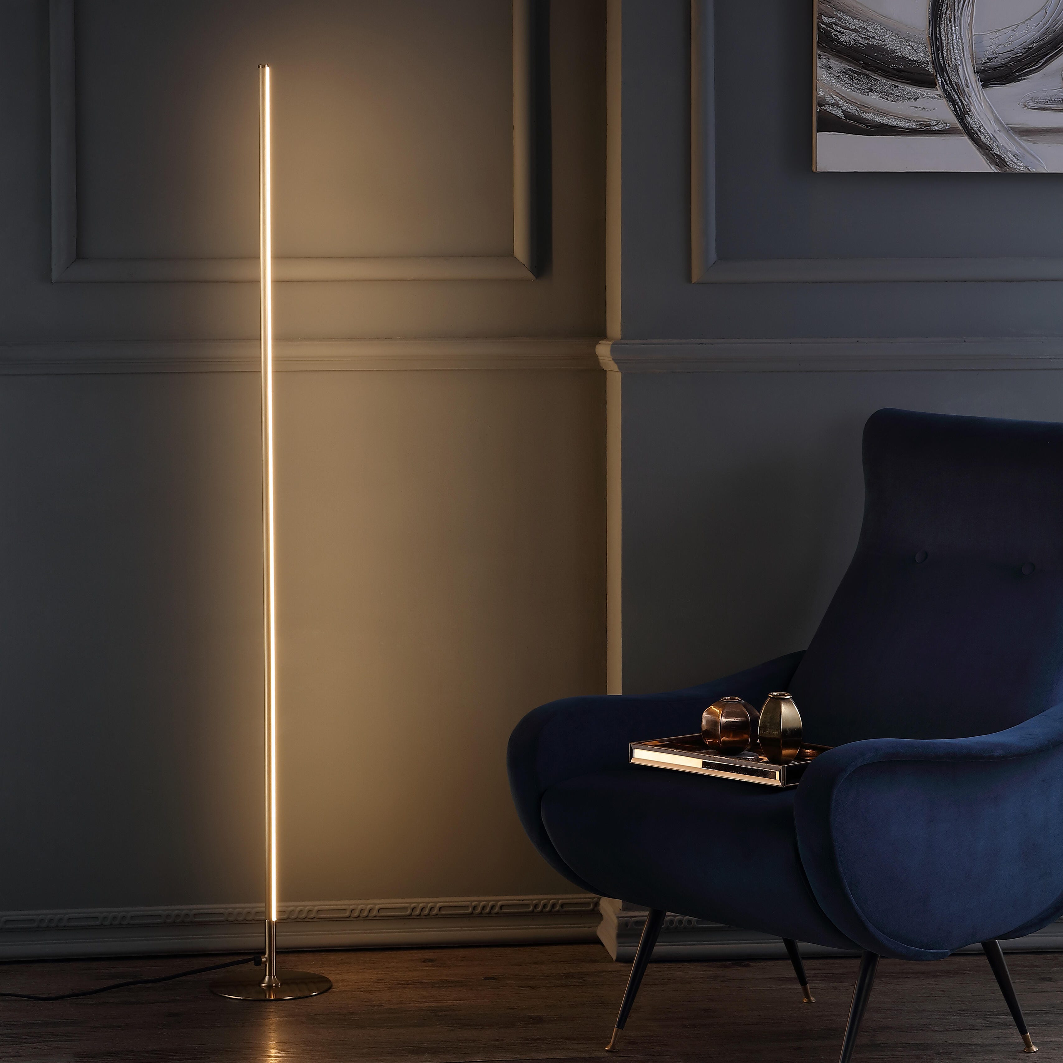 Click here for Jonathan Y Iris Floor Lamp  Gold prices