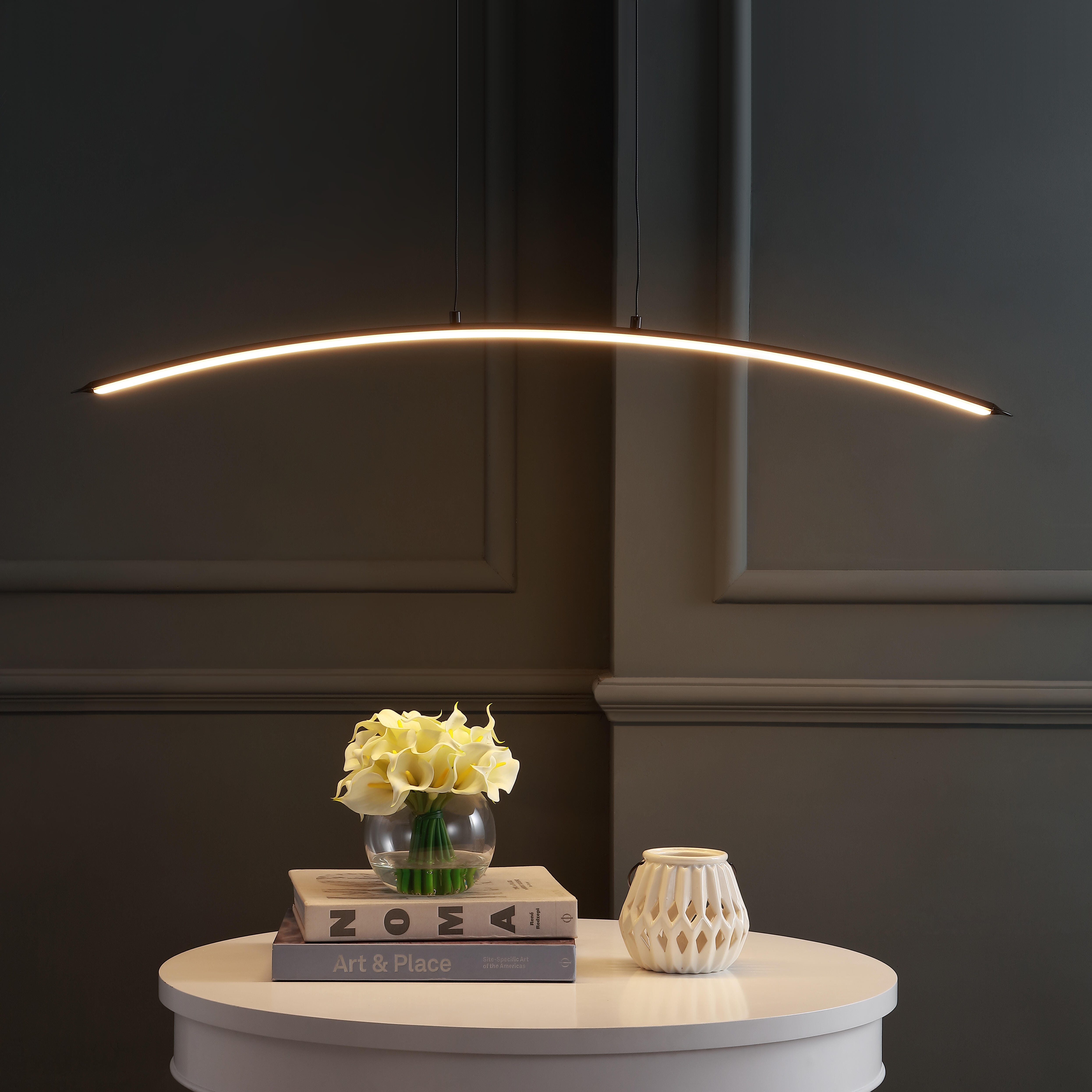 Click here for Jonathan Y Roxanna Pendant Light  Black prices